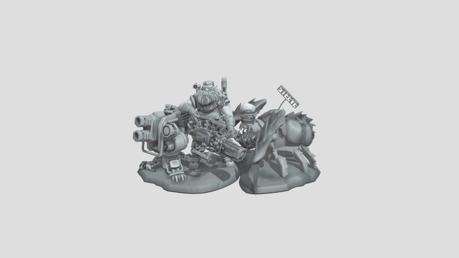 Deep Rock Galactic Engineer Statue - 3D model by DragD [bf831b3 ...