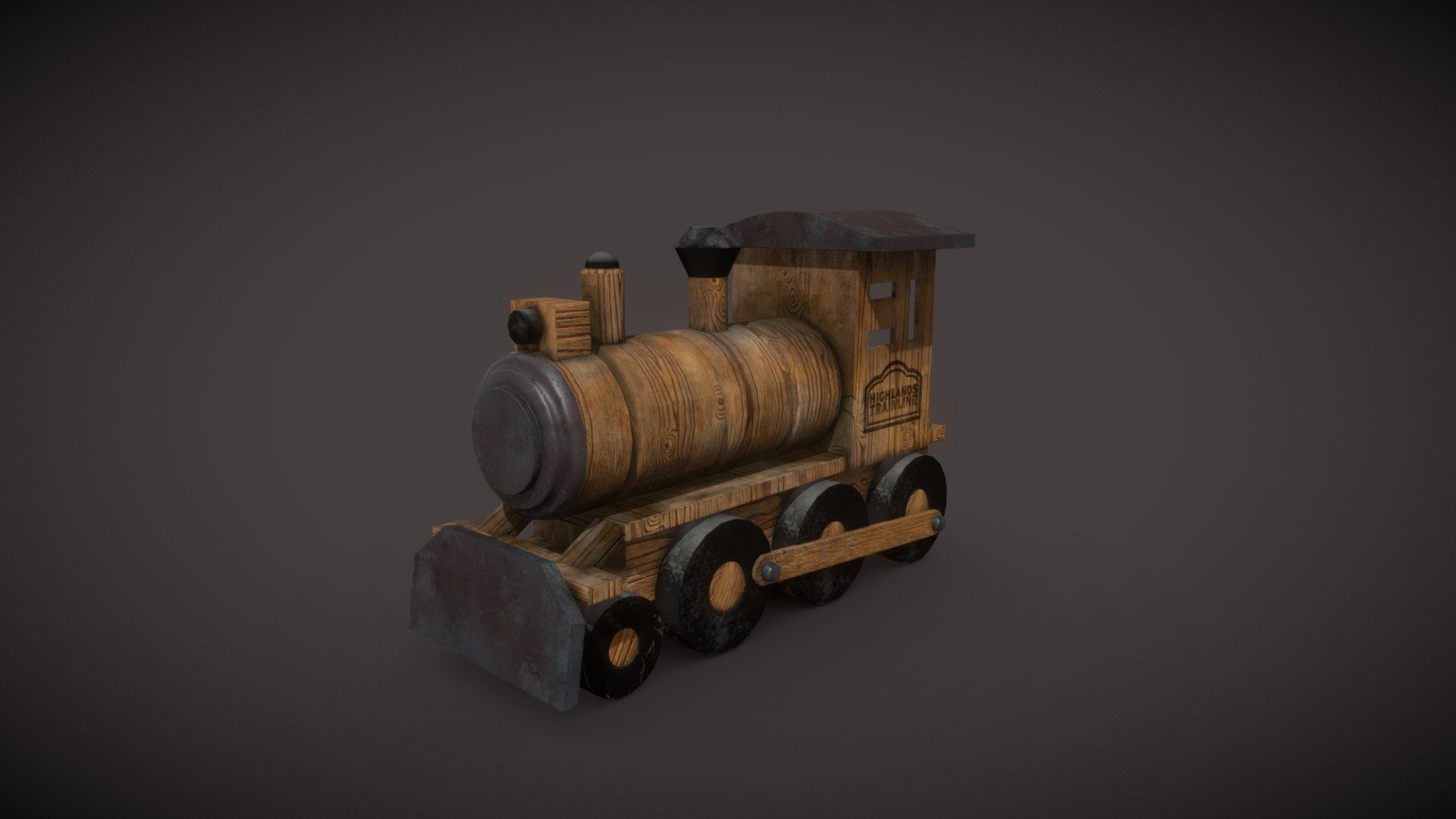 Toy Train - 3D model by itsjacklads [bf838ec] - Sketchfab