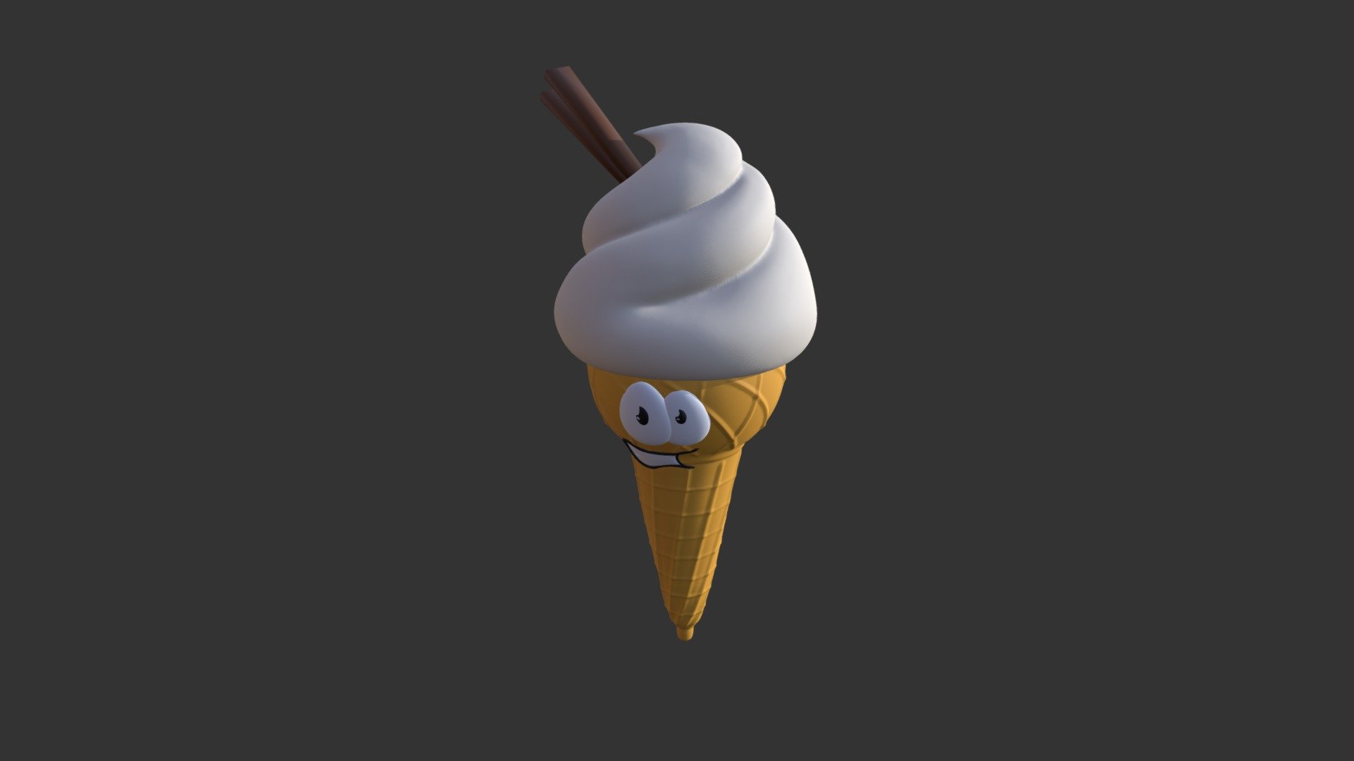 Icecream1 - 3D model by AvageS [bf83d4f] - Sketchfab