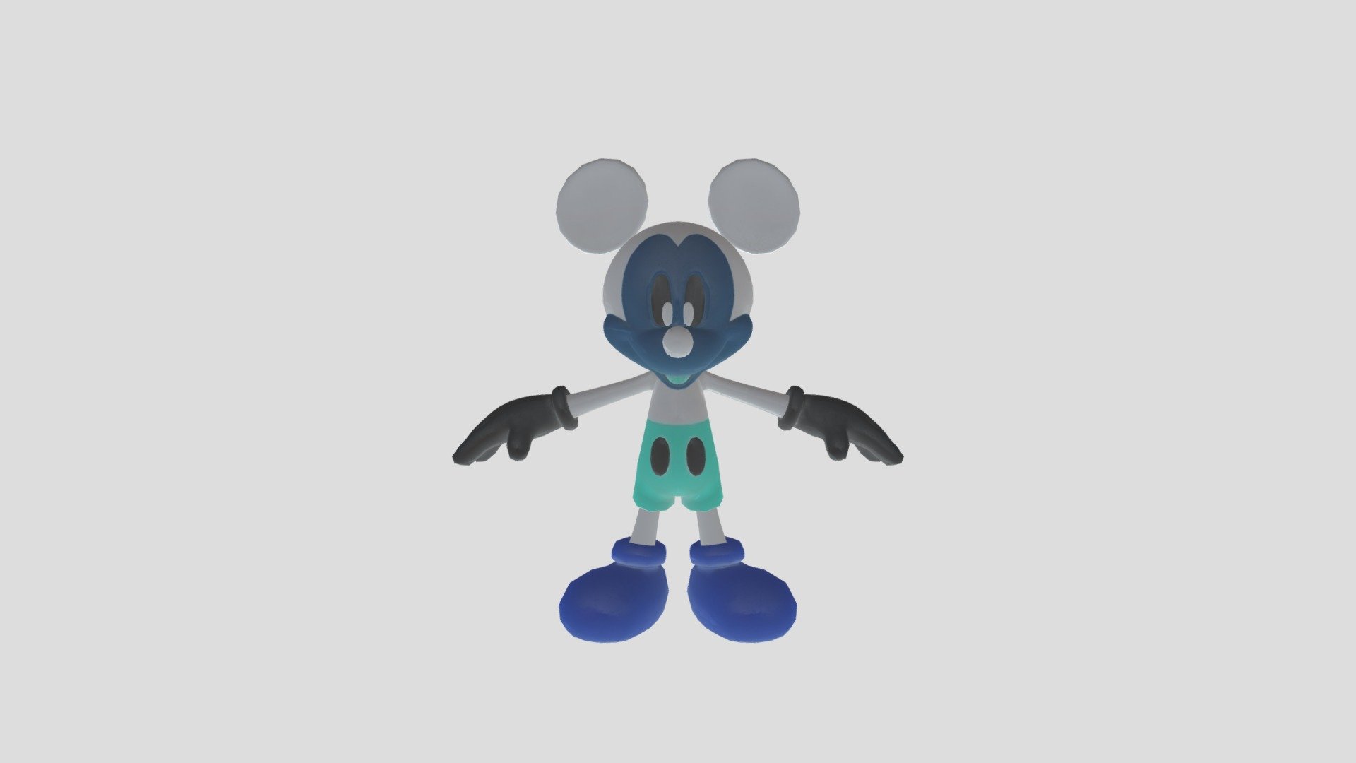 Mickey Mouse - Download Free 3D model by PatoSenator [bf83e8b] - Sketchfab