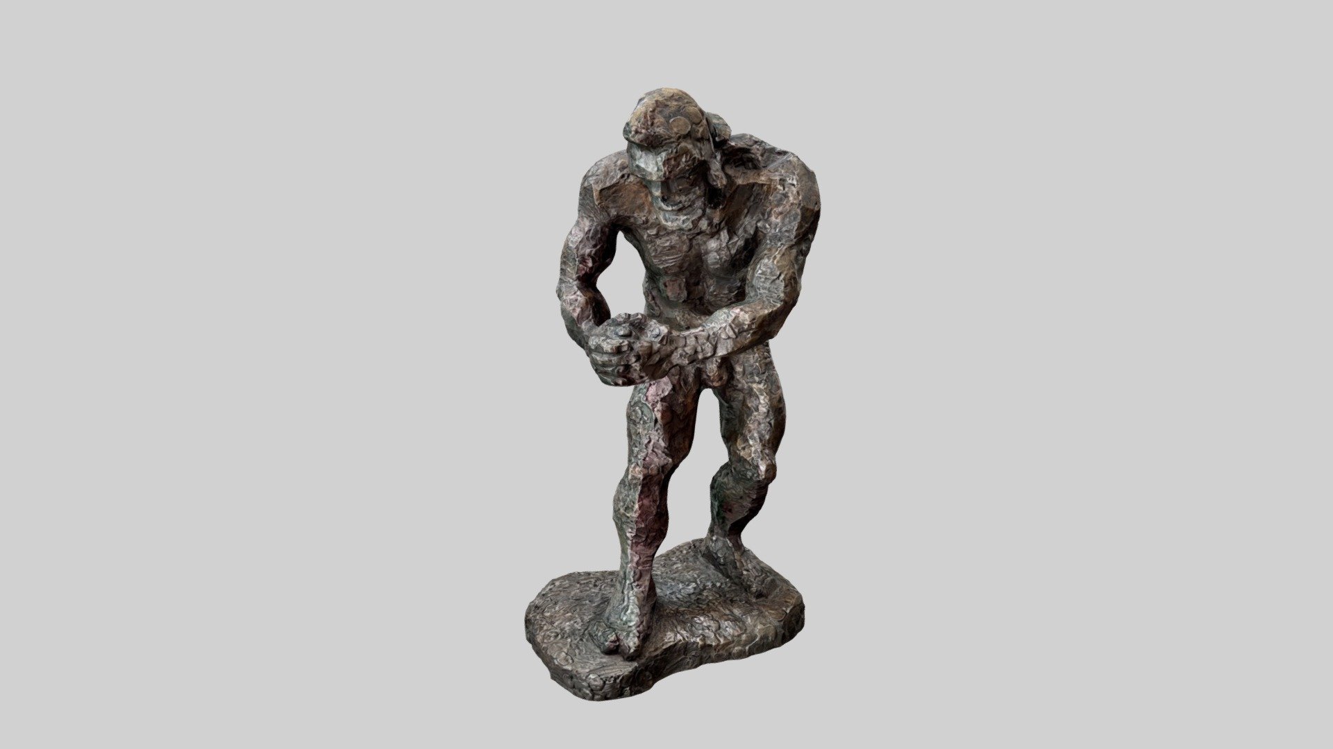 Study for "Prometheus Strangling the Vulture" - Download Free 3D model ...