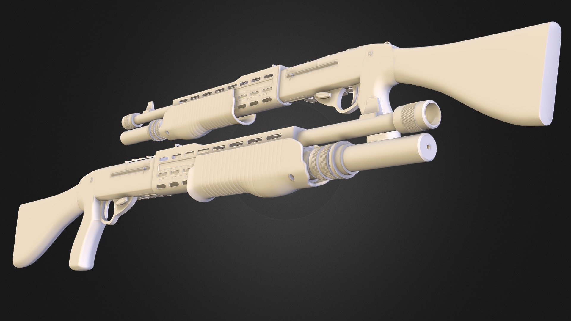 SPAS-12 - Download Free 3D model by JaumWF [bf8a510] - Sketchfab