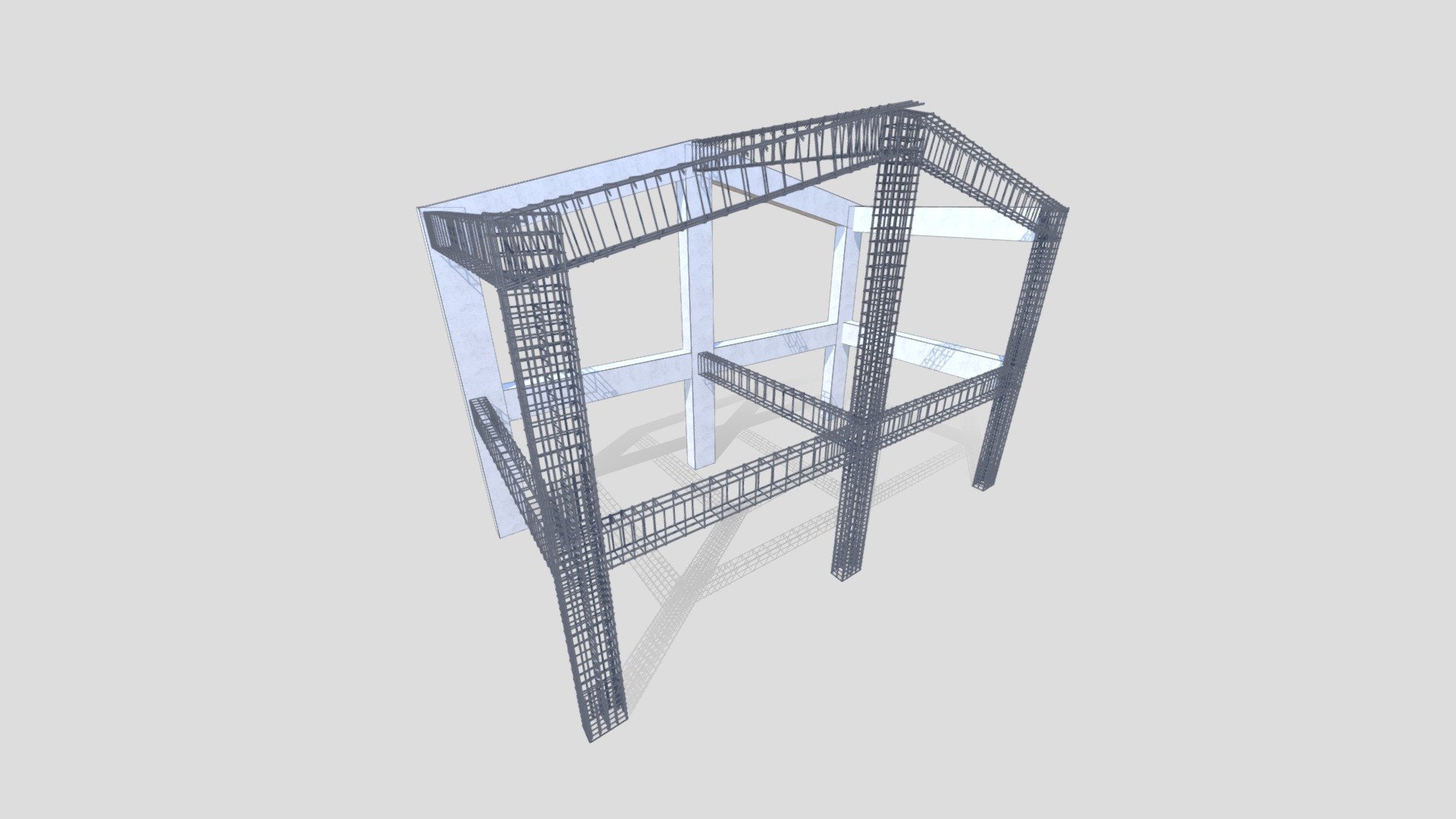 Telaio in cemento armato - Download Free 3D model by Francesco Zanghì ...