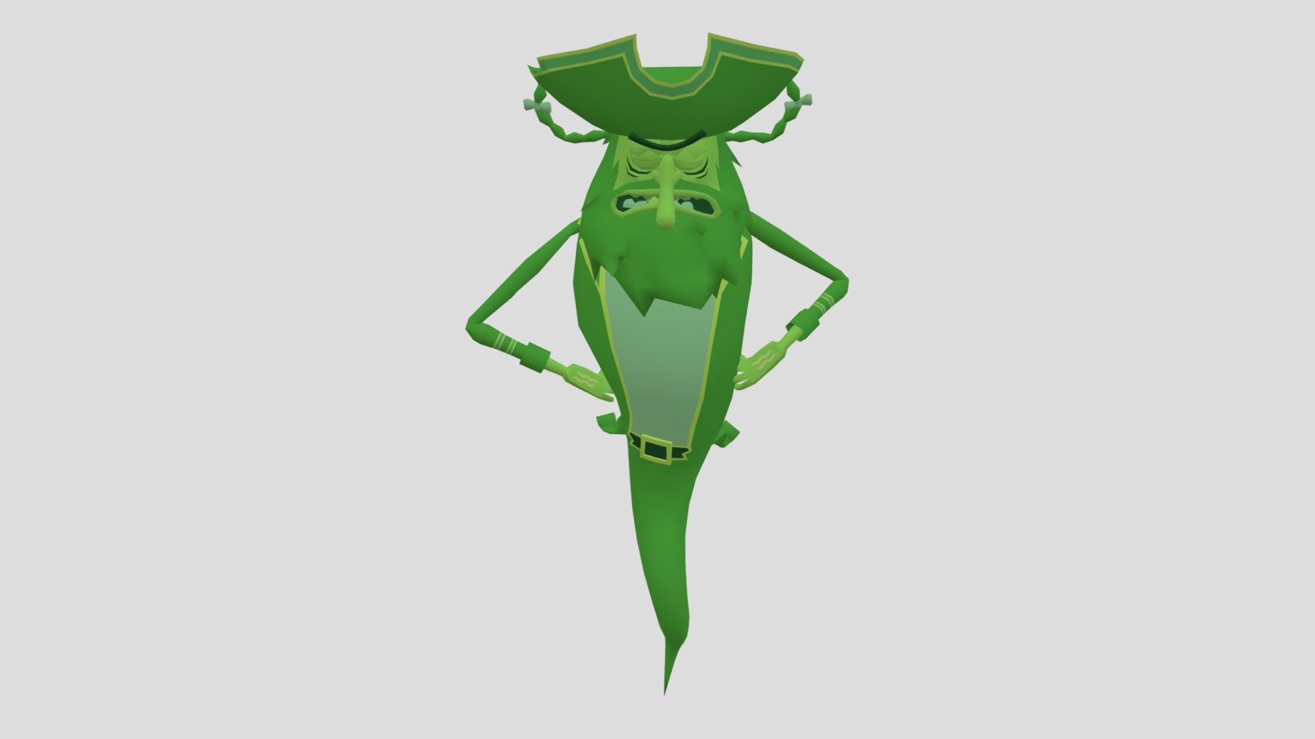 Dutchman BFBB Animation Pack - Download Free 3D model by SMF Features ...