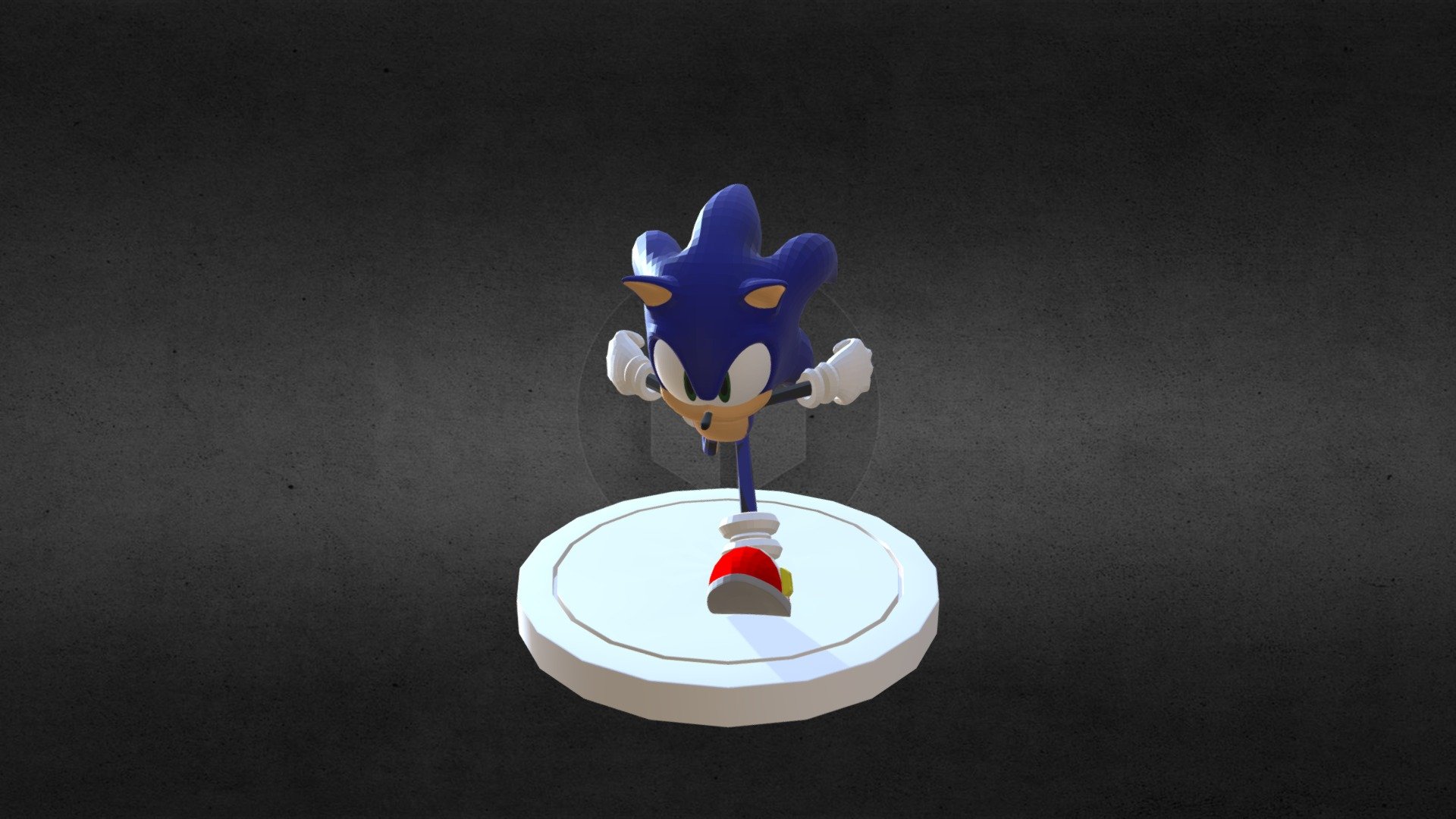 SOnic_final - 3D model by Walter.Hc [bf8e01d] - Sketchfab