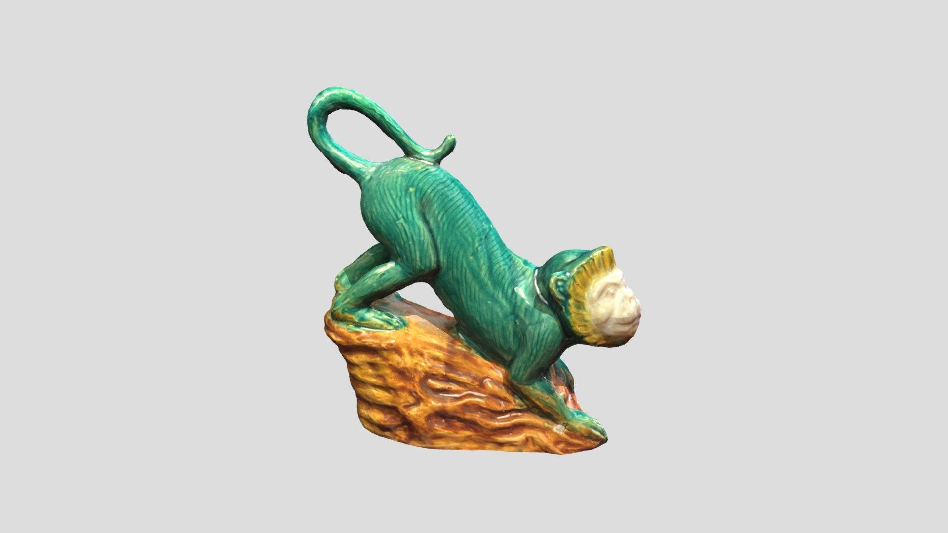Monkey Ceramic Statue - 3D model by CreateDev [bf8f0ac] - Sketchfab