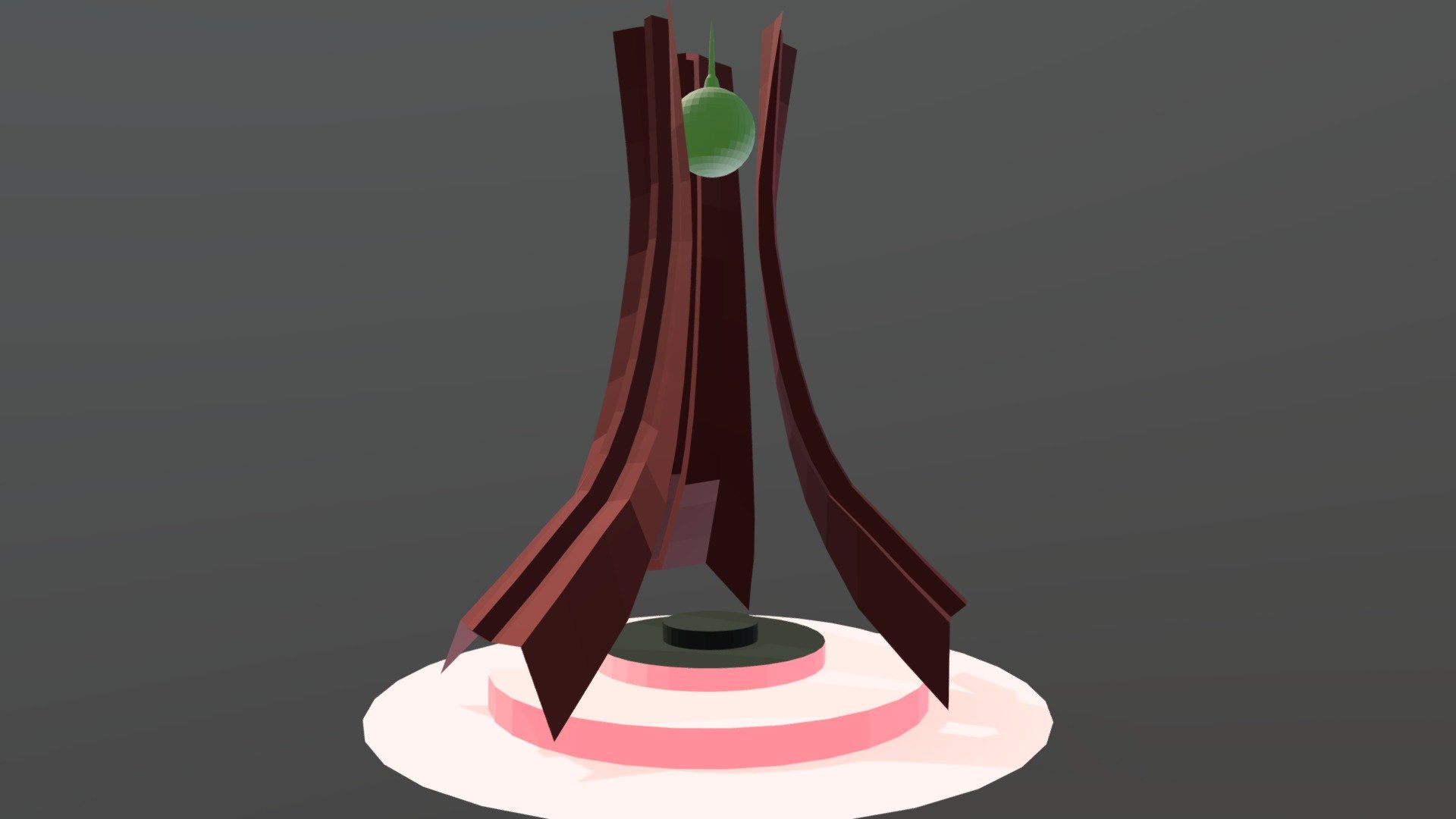 Low-Poly Monument of Martyrs - Algiers - 3D model by tafirest [bf91428 ...