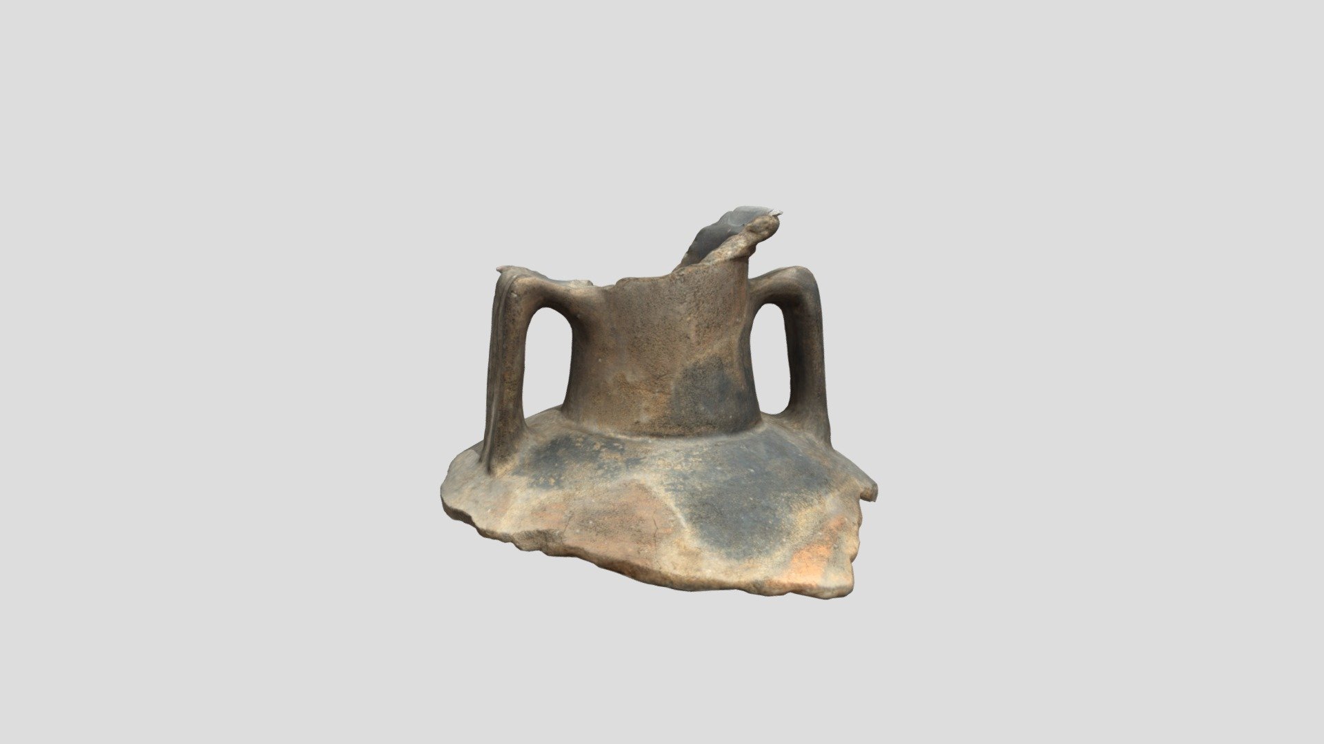 Roman flask from Waddon Hill c 65 BCE. - 3D model by Beaminster Museum ...