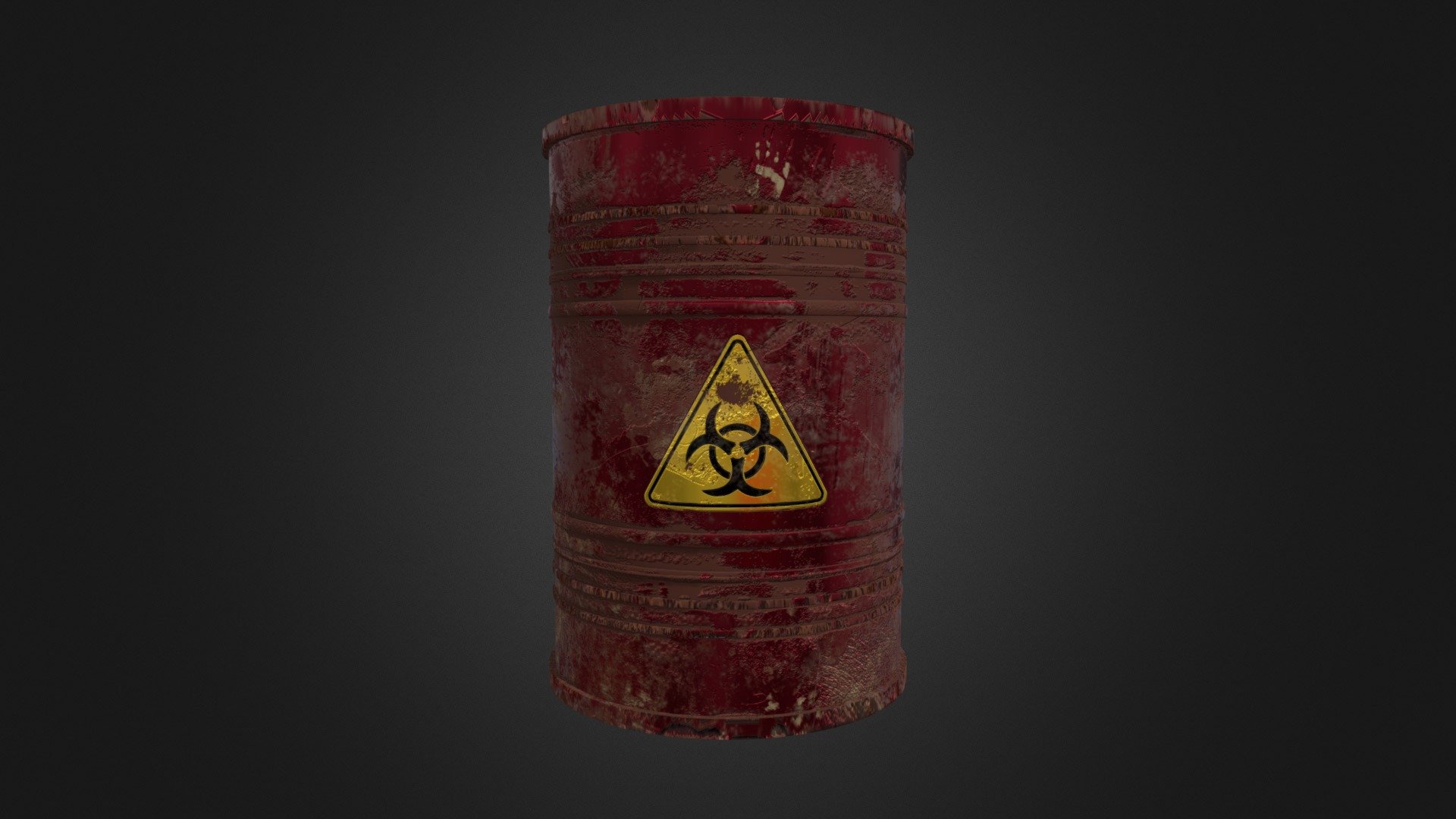 Rusty Barrel 2 - 3D model by Geyik.Gorkem (@azogthedefiler07) [bf92fda ...