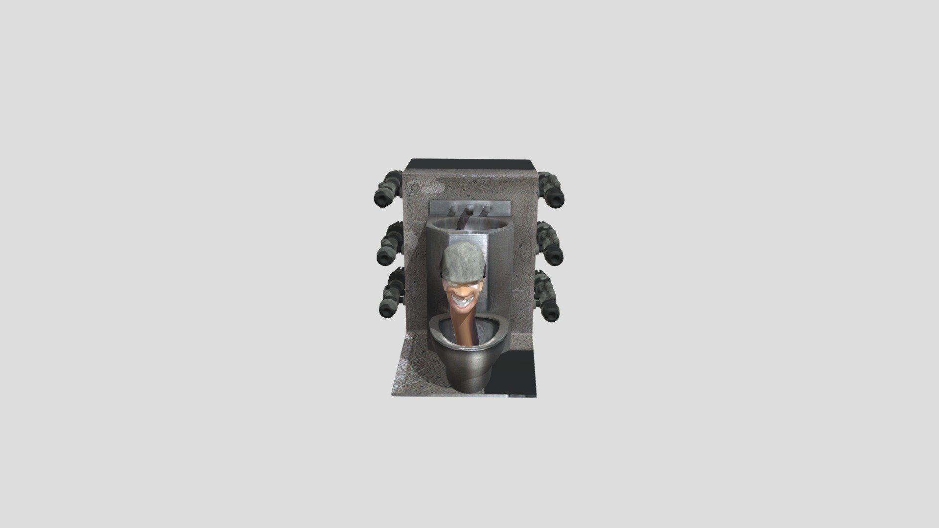 rocket-prison-skibidi-toilet (1) - 3D model by Kendji [bf93f2c] - Sketchfab