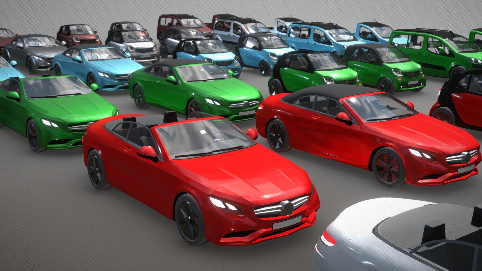 Cars [2] Overview - 3D model by VIS-All-3D (@VIS-All) [bf942f2] - Sketchfab