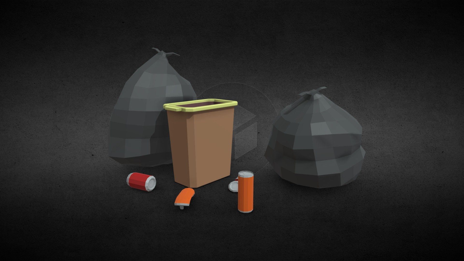 Garbage - 3D model by Deumart [bf95155] - Sketchfab