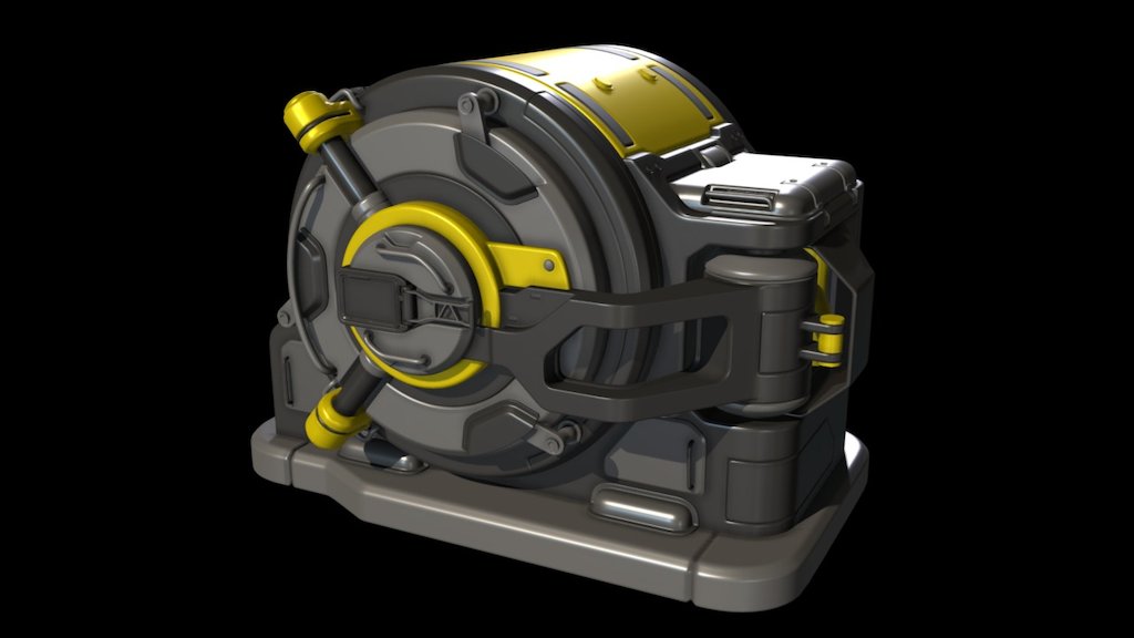 Vault Highpoly Wip - 3D model by boysichterman [bf97ac5] - Sketchfab