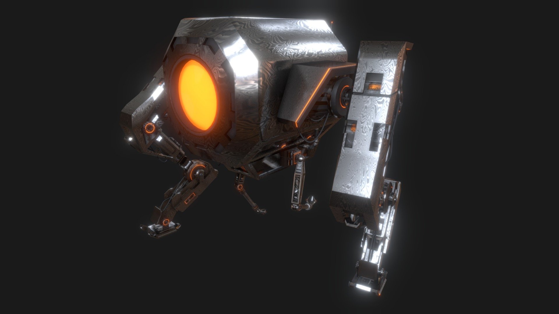 Mini Mecha - 3D model by deaddlo21 [bf98d80] - Sketchfab
