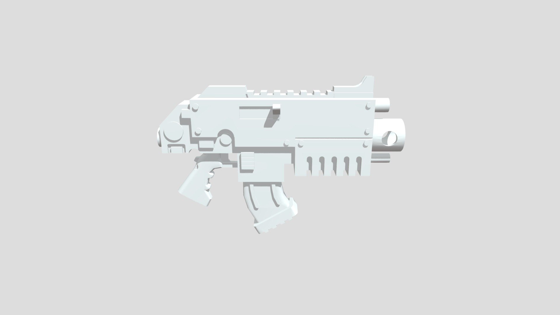 Godwyn-Pattern Bolter - Download Free 3D model by CadmusMakesThings ...