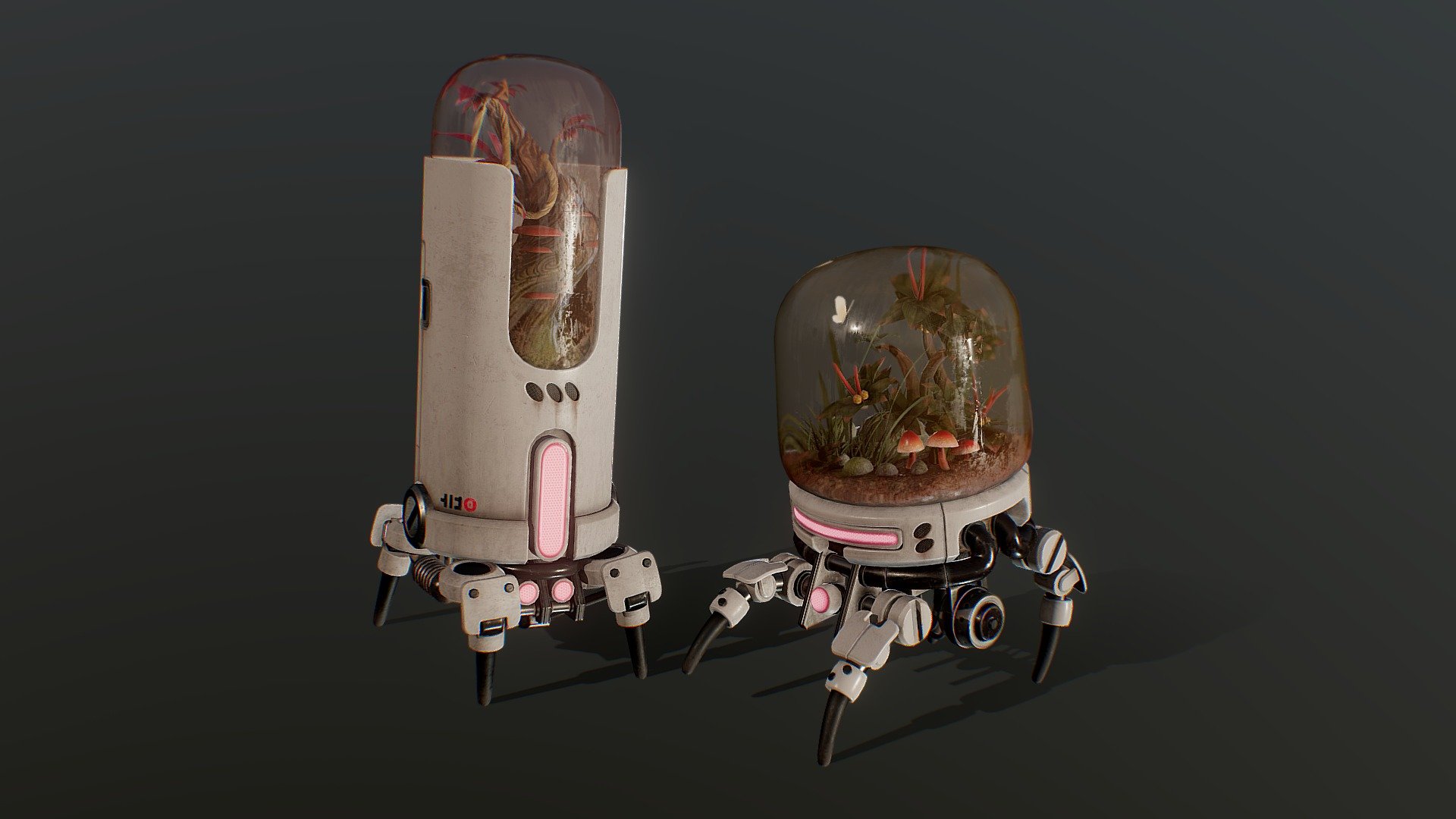 Terrarium Bots (@nerdscribbles) - Download Free 3D model by N01516 ...