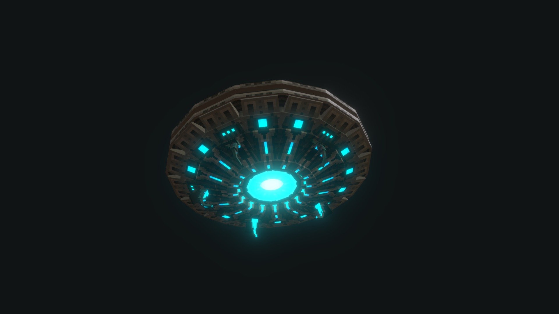 UFO - 3D model by aeegir [bf9a7ed] - Sketchfab