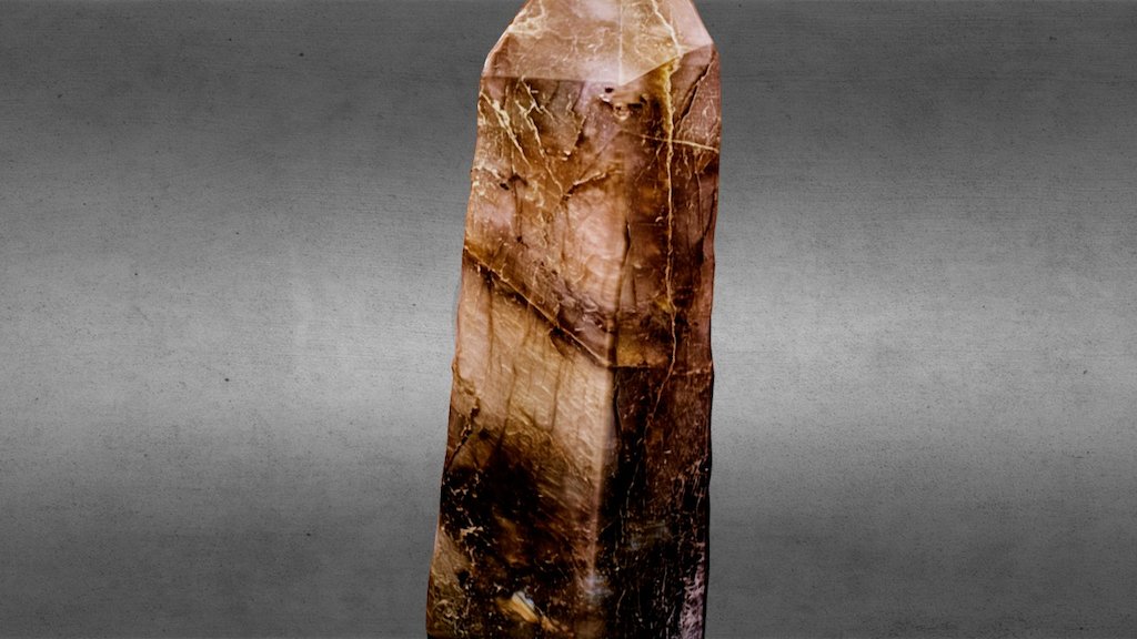 Labradorite crystal - 3D model by sebastienroy.ca [bf9b943] - Sketchfab