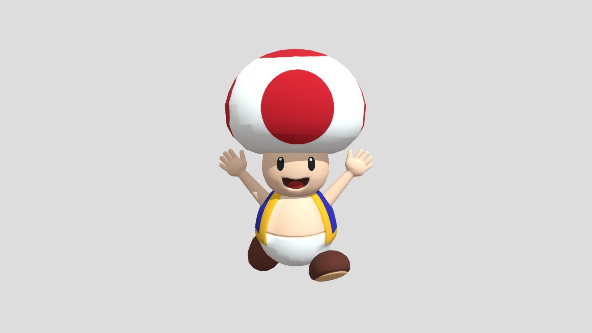 ToadFinal - 3D model by paula.n [bf9c00e] - Sketchfab