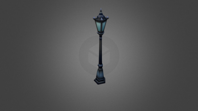 Lamp Post - 3D model by Tony Indindoli (@tonyind) [bf9c6f4] - Sketchfab