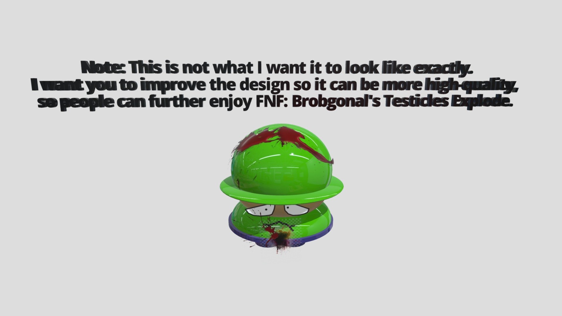 Brobgonal's Testicles Explode - Download Free 3D model by meggy_rulz ...