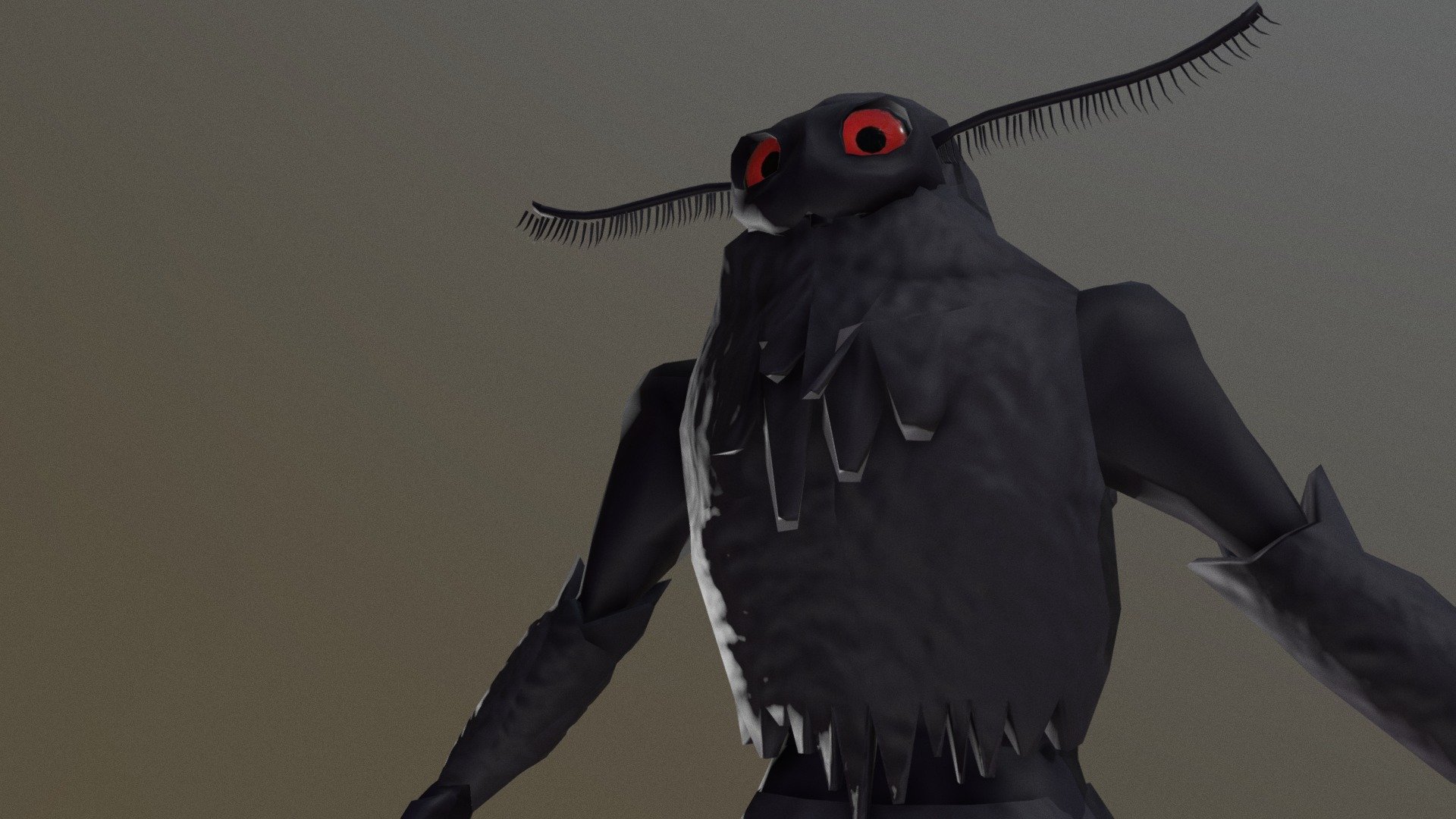 Mothman - 3D model by airamgracia [bfa1b63] - Sketchfab