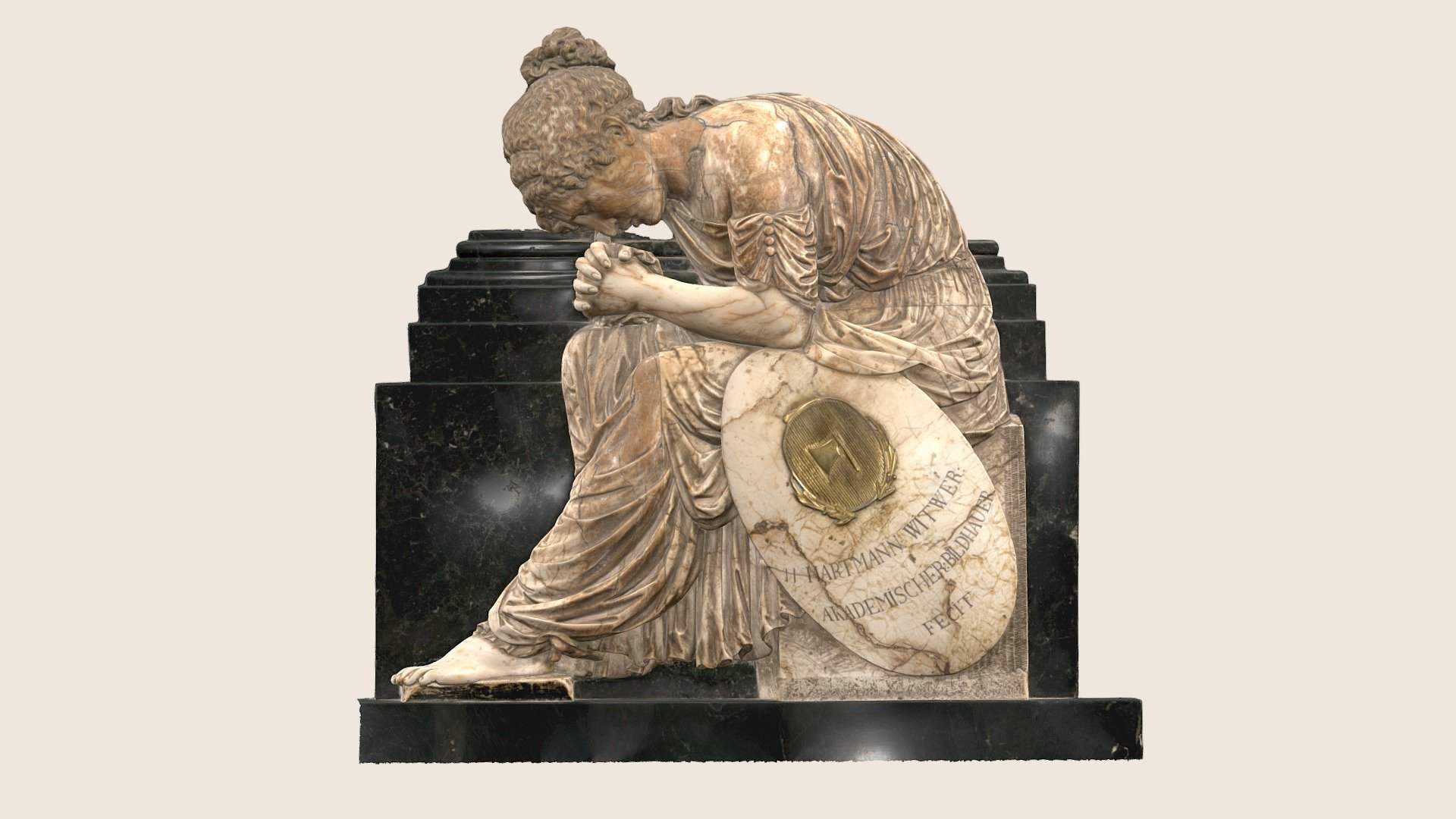 Weeping woman No 2 - 3D model by FWNDK [bfa25c9] - Sketchfab