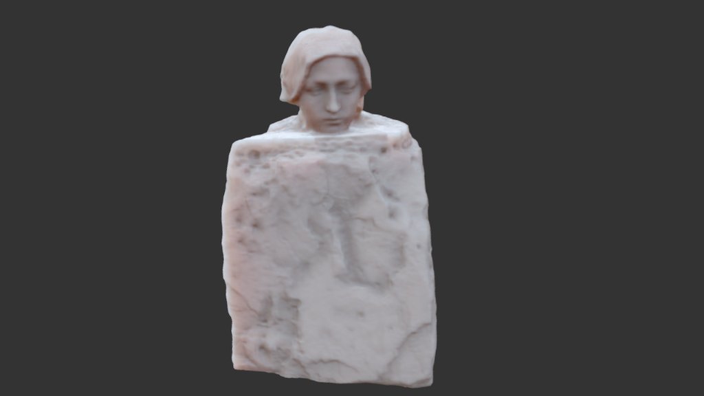 La Pensée - Rodin - 3D model by Benoît Rogez (@shadows44) [bfa2724 ...