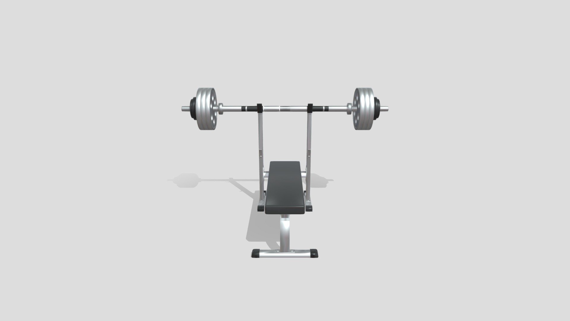 Bench press machine - Buy Royalty Free 3D model by digikstudio [bfa401a ...