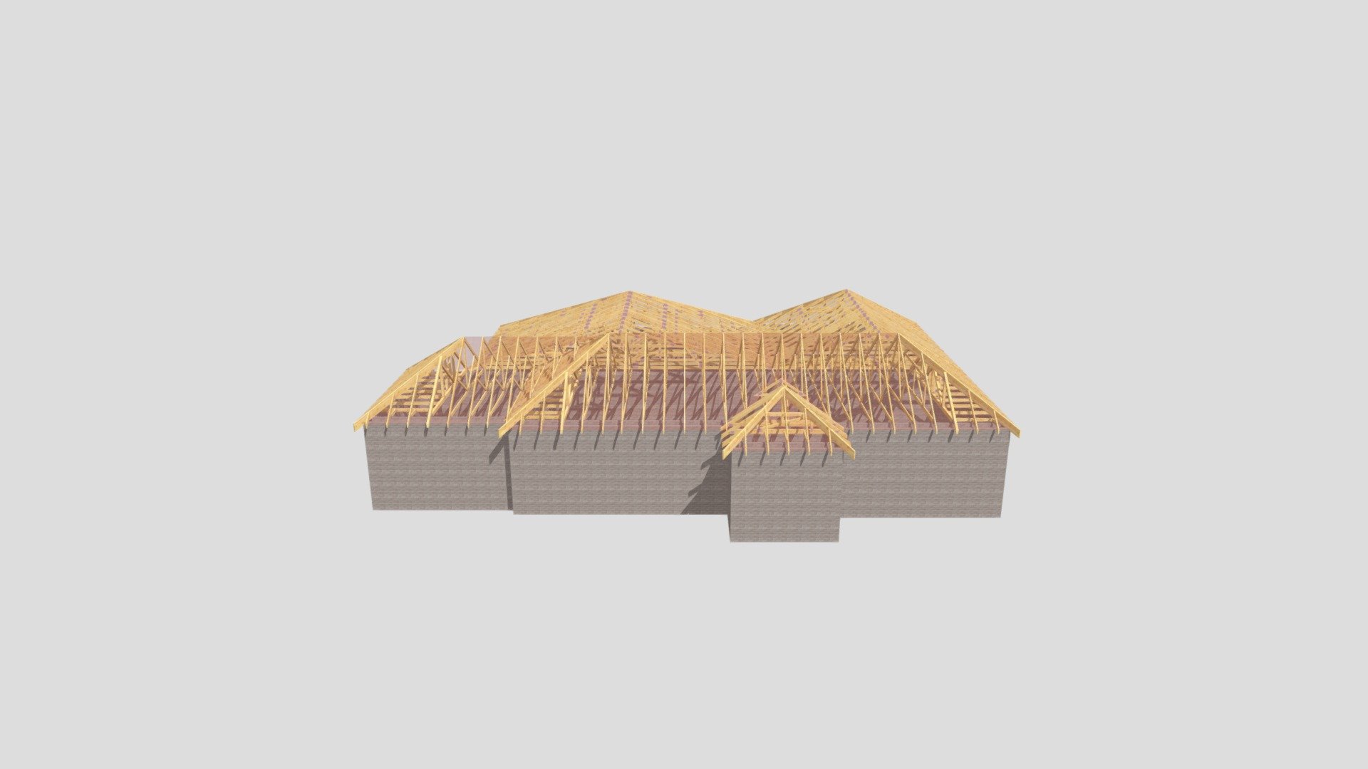 O Reilly Truss_roof - 3D model by Dermf [bfa4318] - Sketchfab