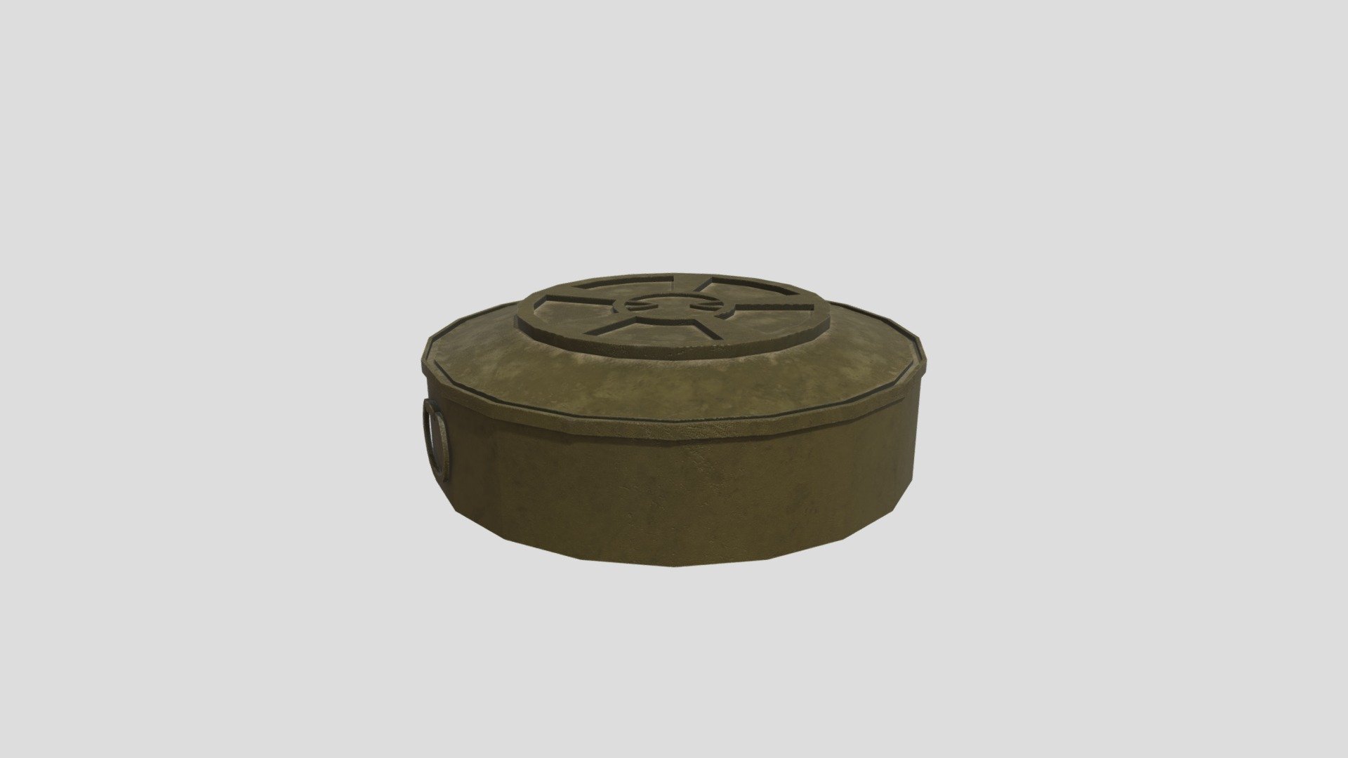 Landmine - 3D model by lainaround [bfa6281] - Sketchfab