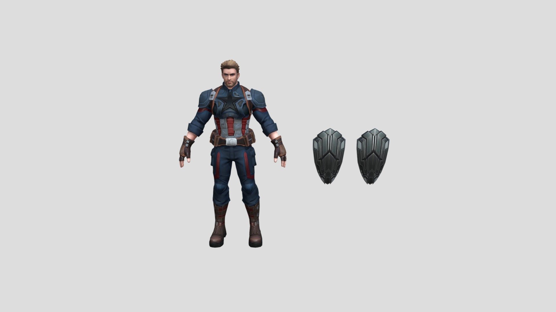 Captain America (Marvel's Avengers Infinity War) - Download Free 3D ...