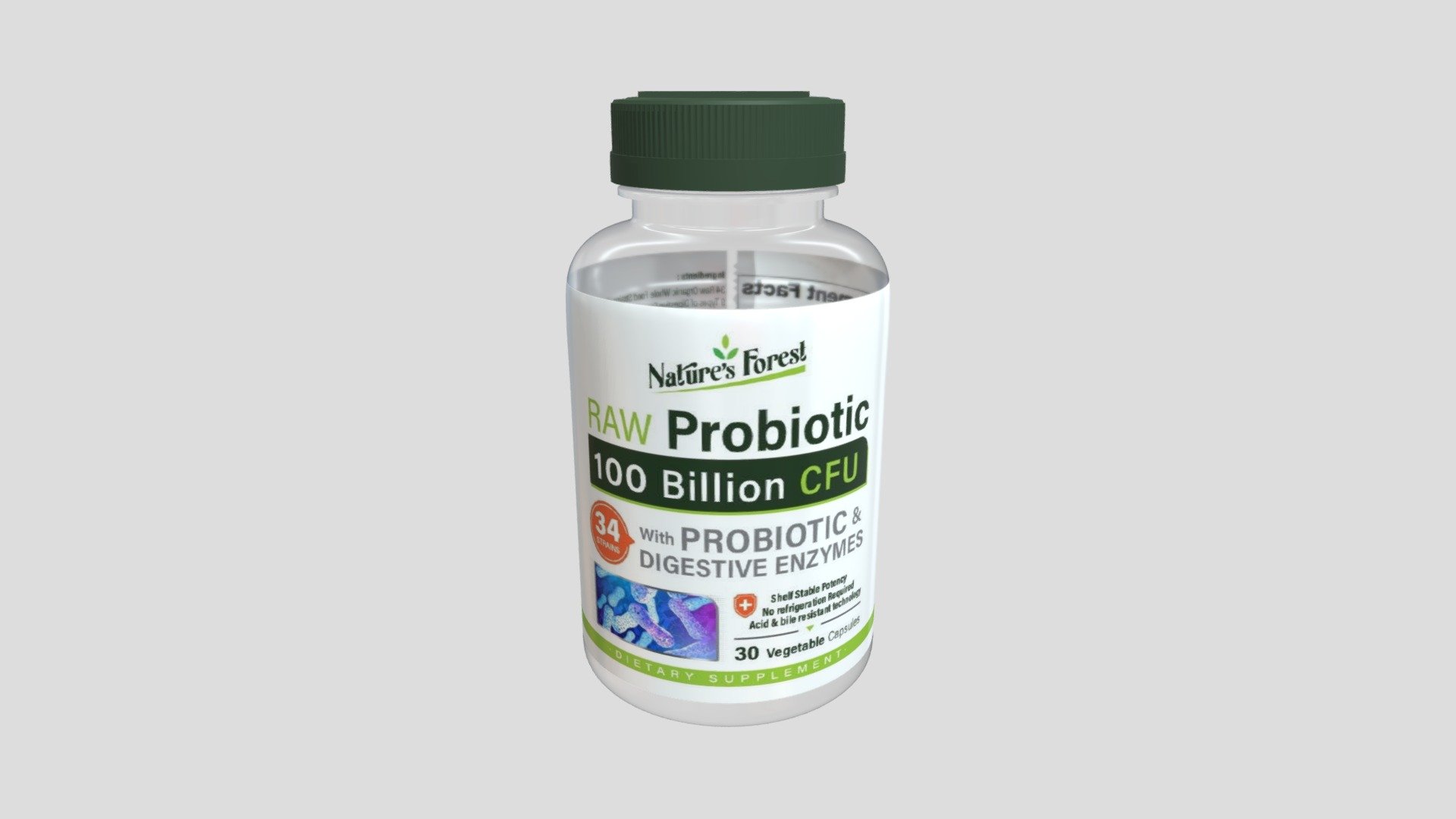 Probiotic - 3D model by ekarin [bfa7b54] - Sketchfab