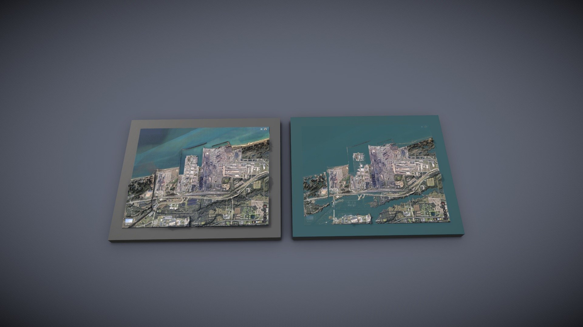 Indiana Shoreline flooding scenario 1 - Download Free 3D model by ...