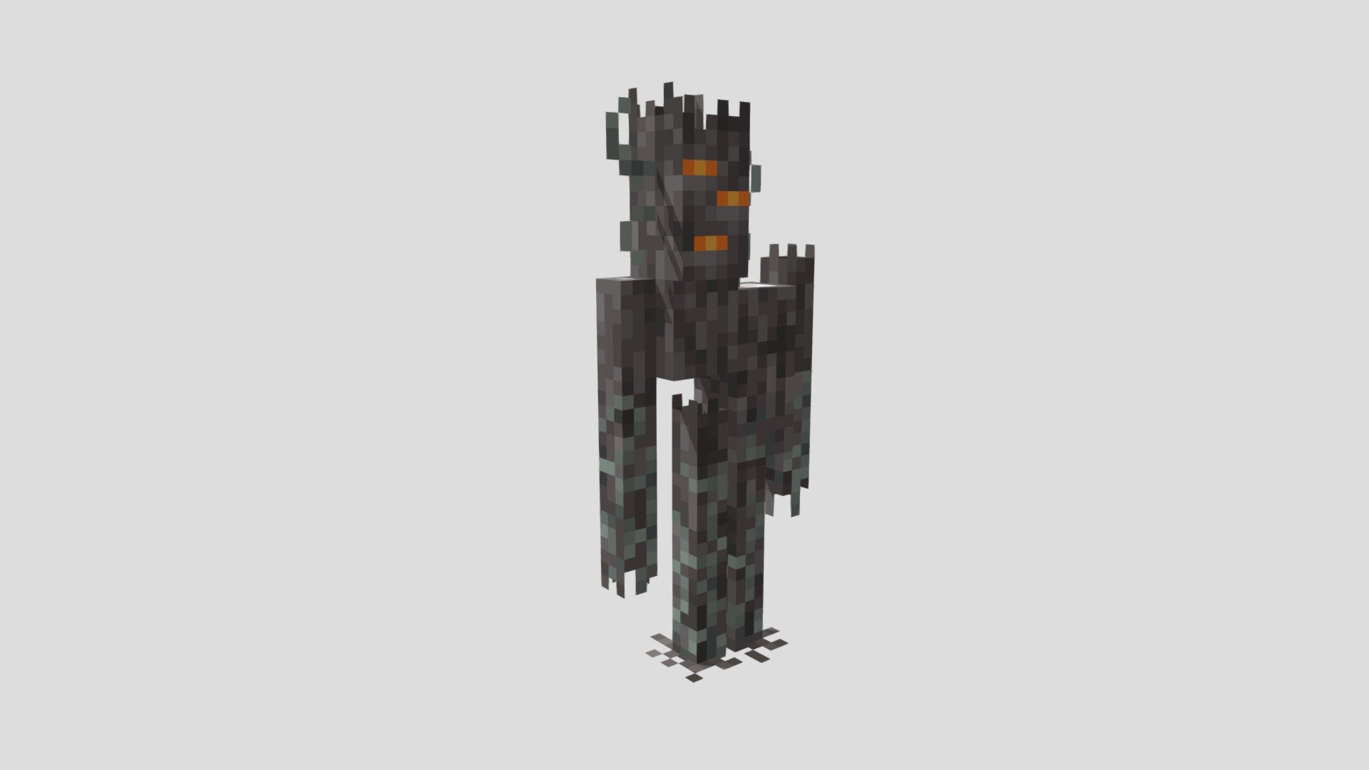 Creaking Minecraft - 3D model by NixTheRedFox [bfaa25e] - Sketchfab