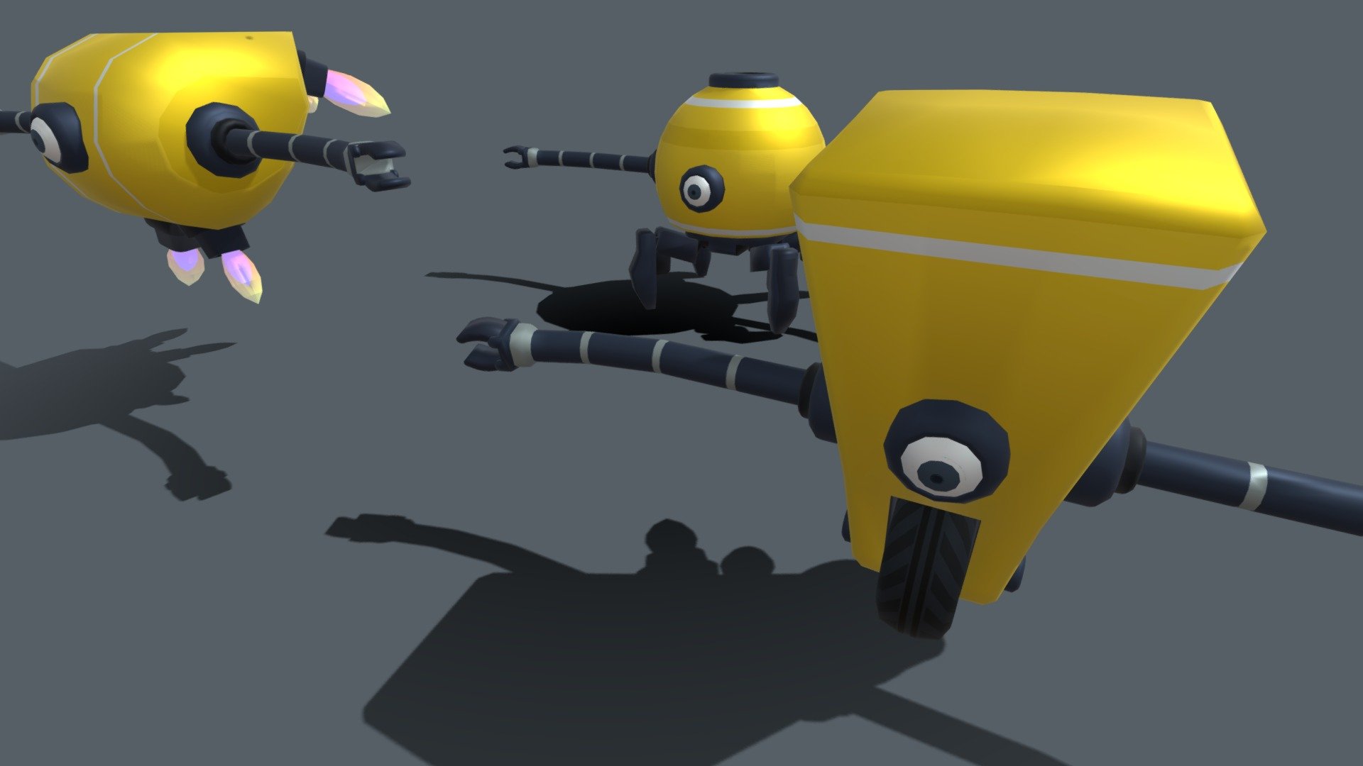 Game-Ready Guardian Bots - 3D model by cubemelongames [bfac408] - Sketchfab
