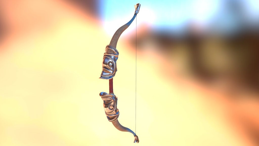 The Legend of zelda : link's bow ! - 3D model by pixelion8 [bfacb6f ...