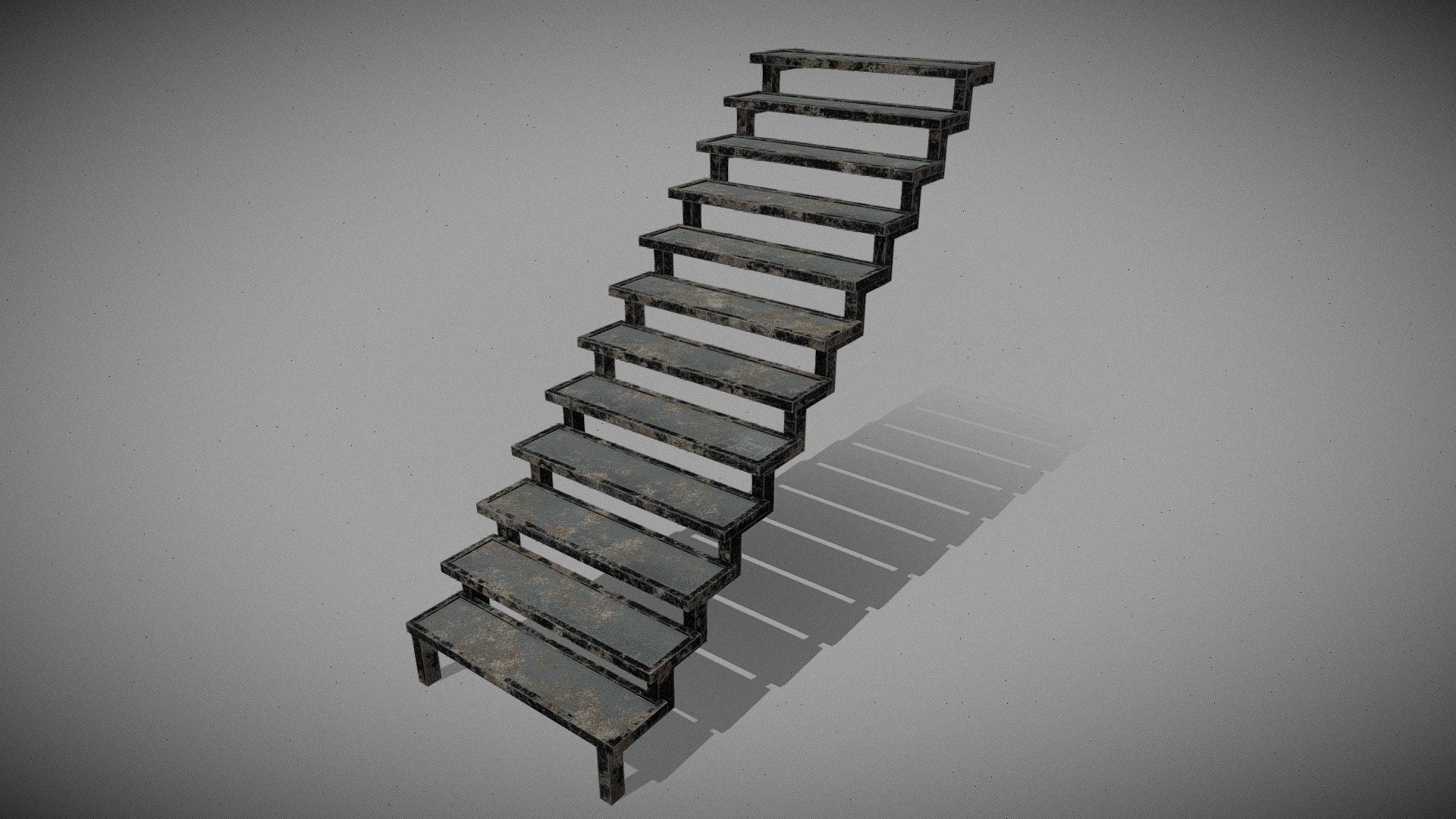 Metal Stairs - Download Free 3D model by @blue.blender.print (@arobaco ...