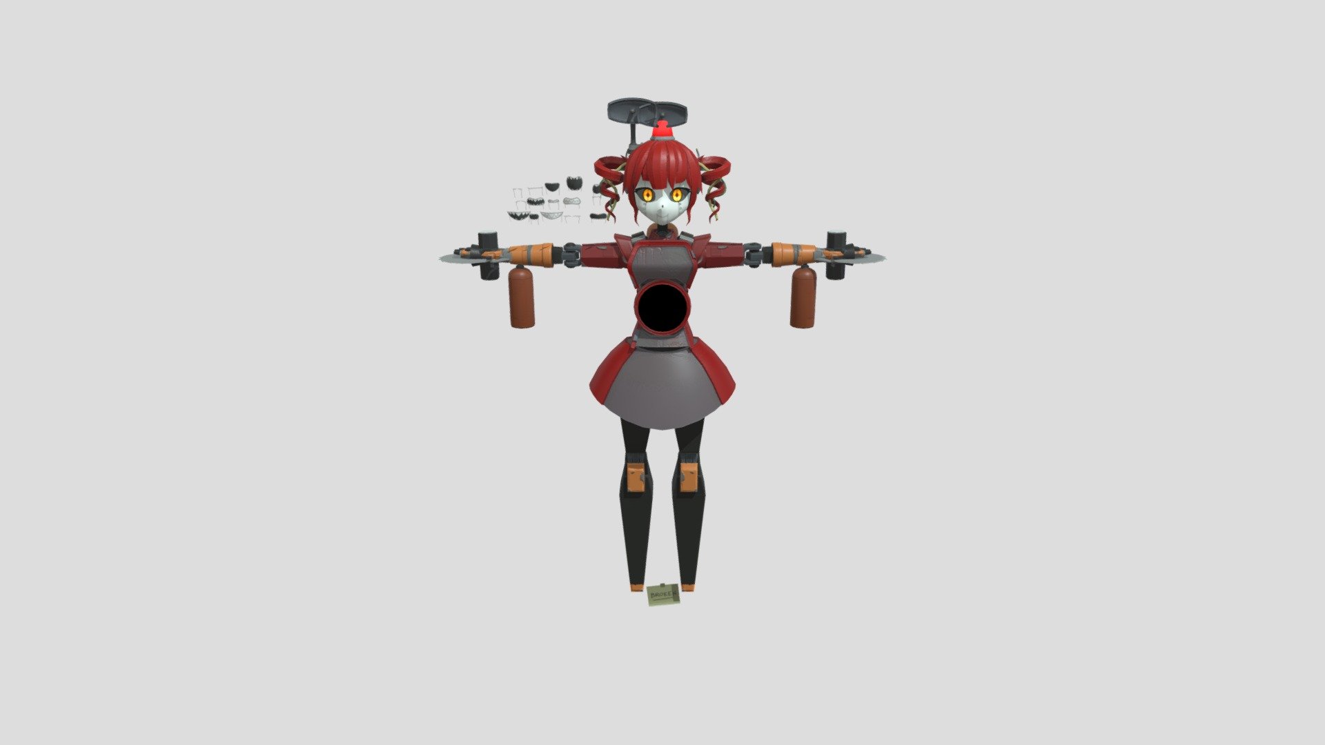 Noelle - Download Free 3D model by davidthe19th [bfae81c] - Sketchfab