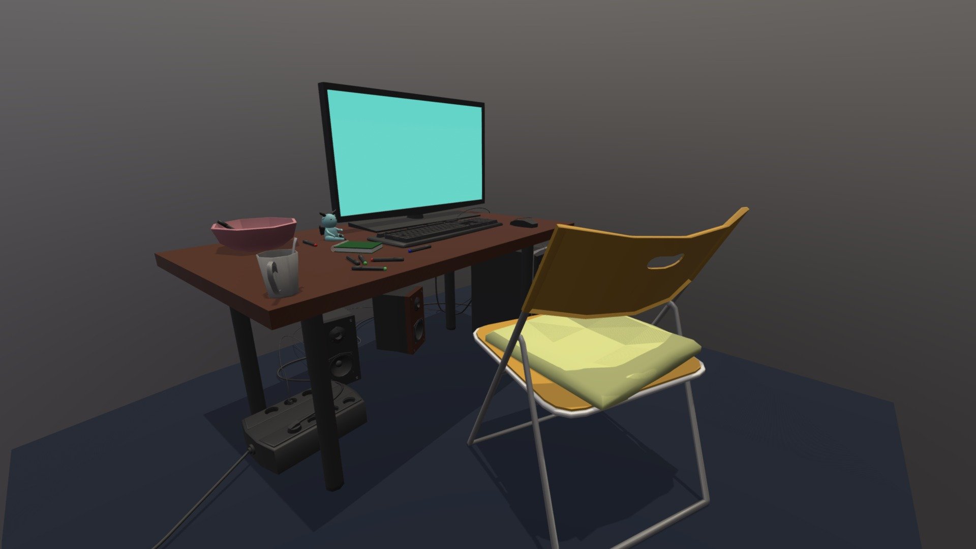 desktop - Download Free 3D model by brunogoat666 [bfae88b] - Sketchfab