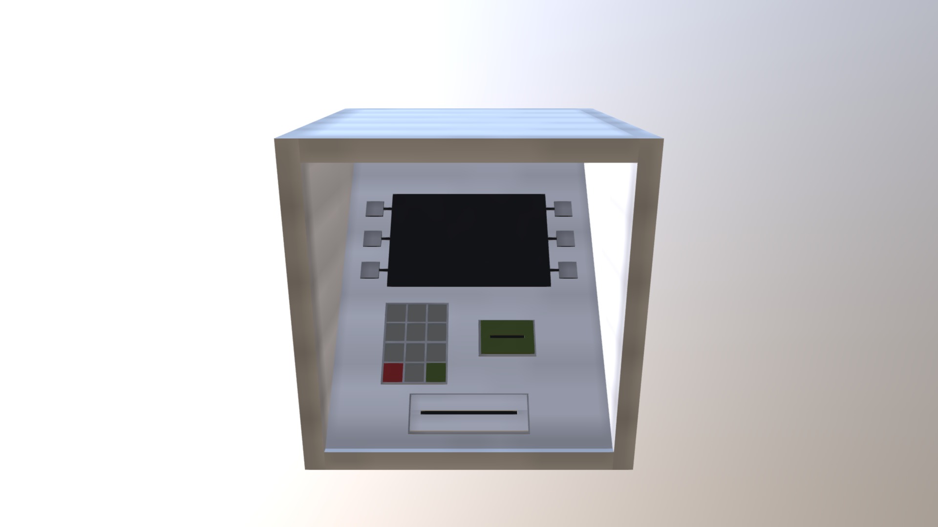 minecraft ATM - Download Free 3D model by lol_nl [bfafdc2] - Sketchfab