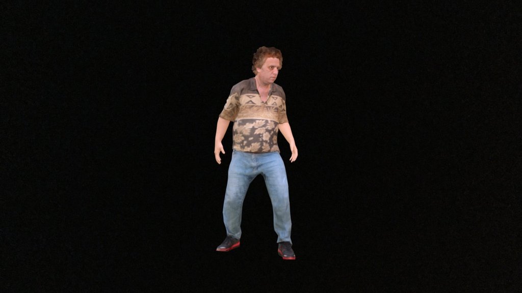 Mike_Man2_Animated - Full Body - 3D model by human-engine [bfb04fb ...