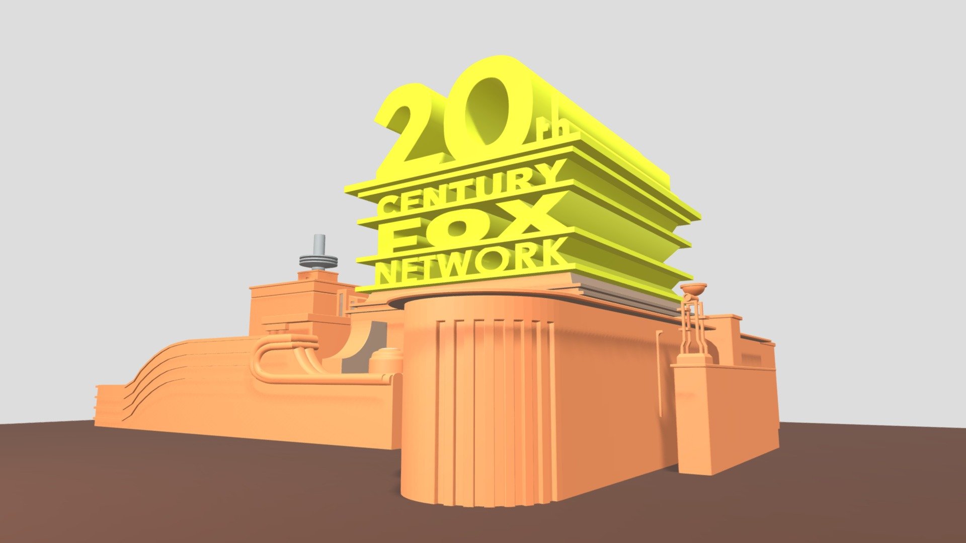 20th Century Fox Network By SLN! Media Group - 3D model by Foodinator ...