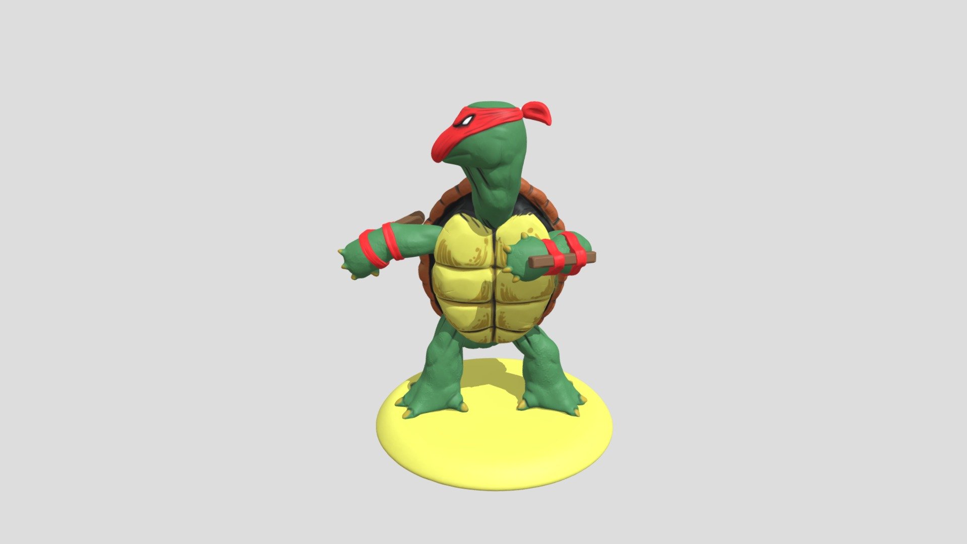 TMNT Turtle Concept - 3D model by Thomas.Day [bfb0c4a] - Sketchfab