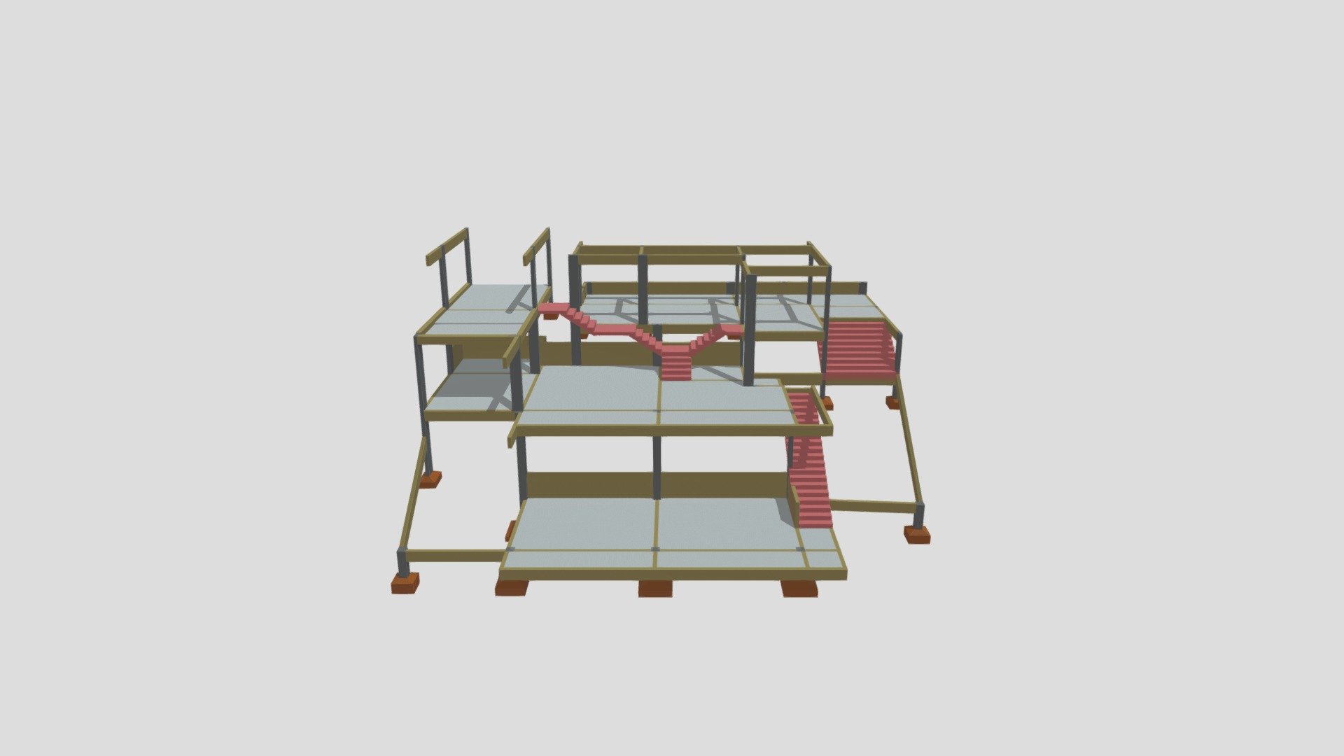 CASA SÍTIO - 3D model by Rodrigo - GUDER ENGENHARIA / Fone: (47) 99674 ...