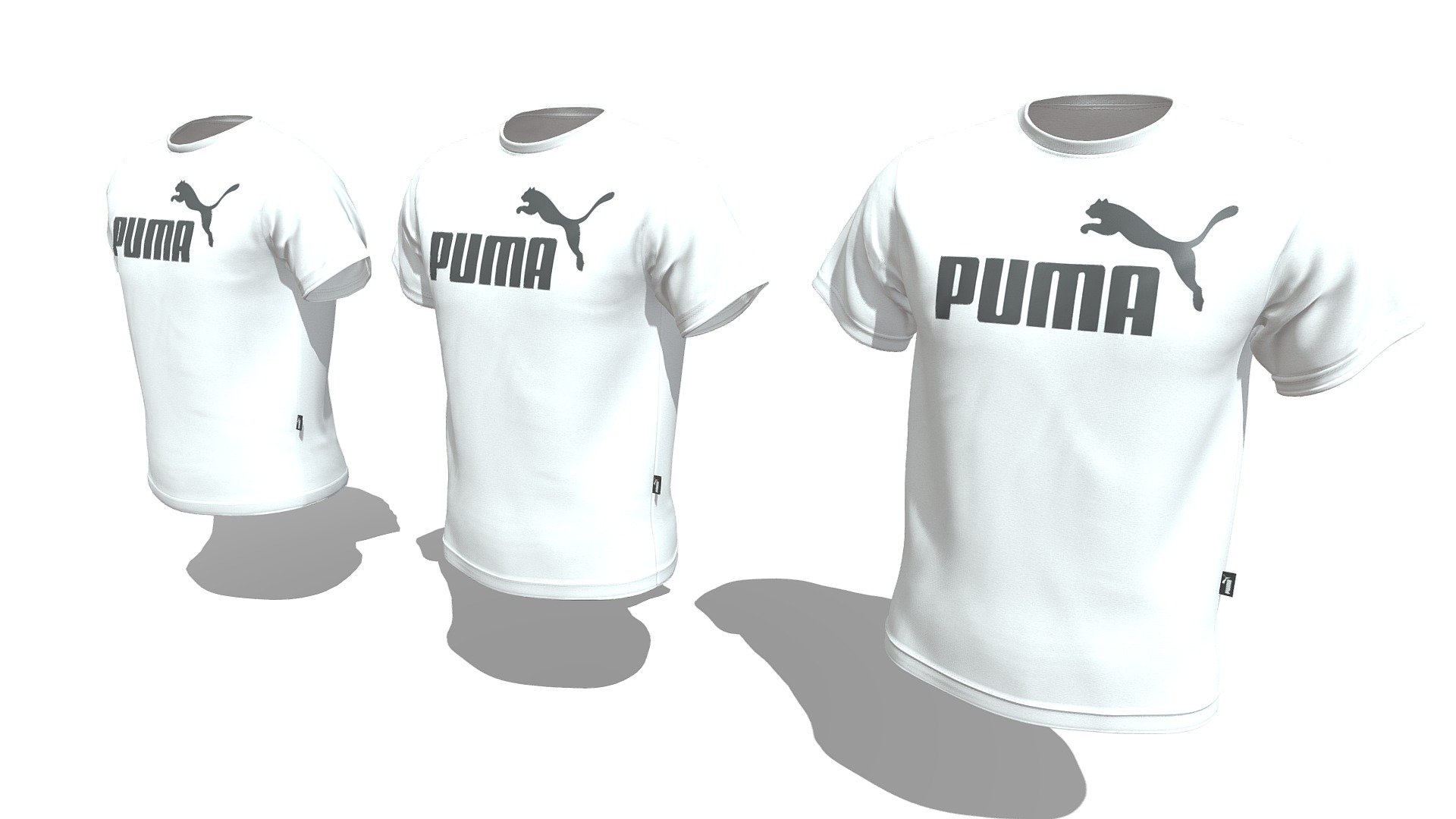 Puma Tshirt - Buy Royalty Free 3D model by Studio Lab (@studiolab.dev ...