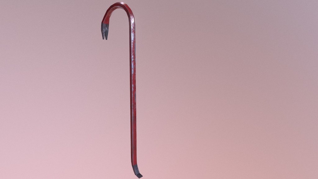Crowbar - Game Ready Low Poly Asset - 3D model by Dario Ban (@NeoWick ...