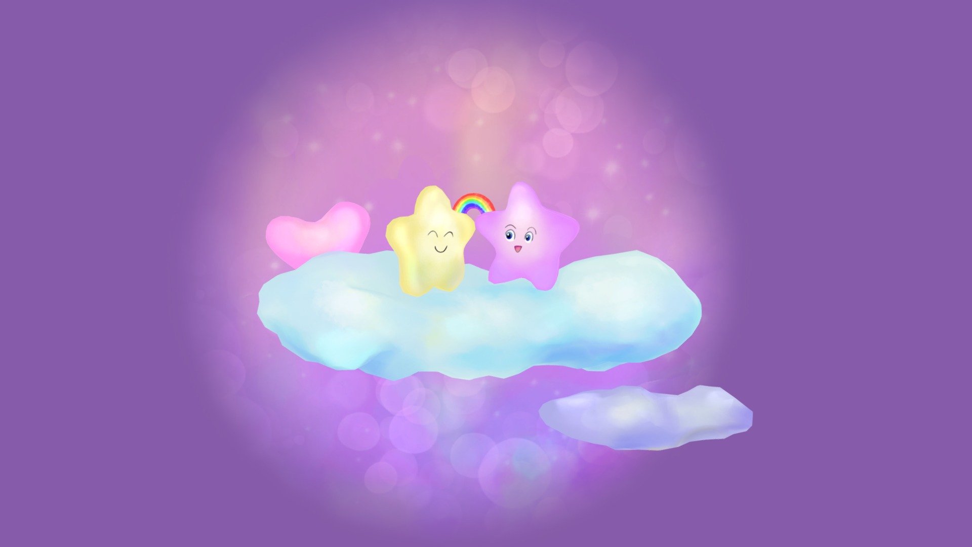 Starry Friends - Sketchfab Weekly - Download Free 3D model by Vin L ...