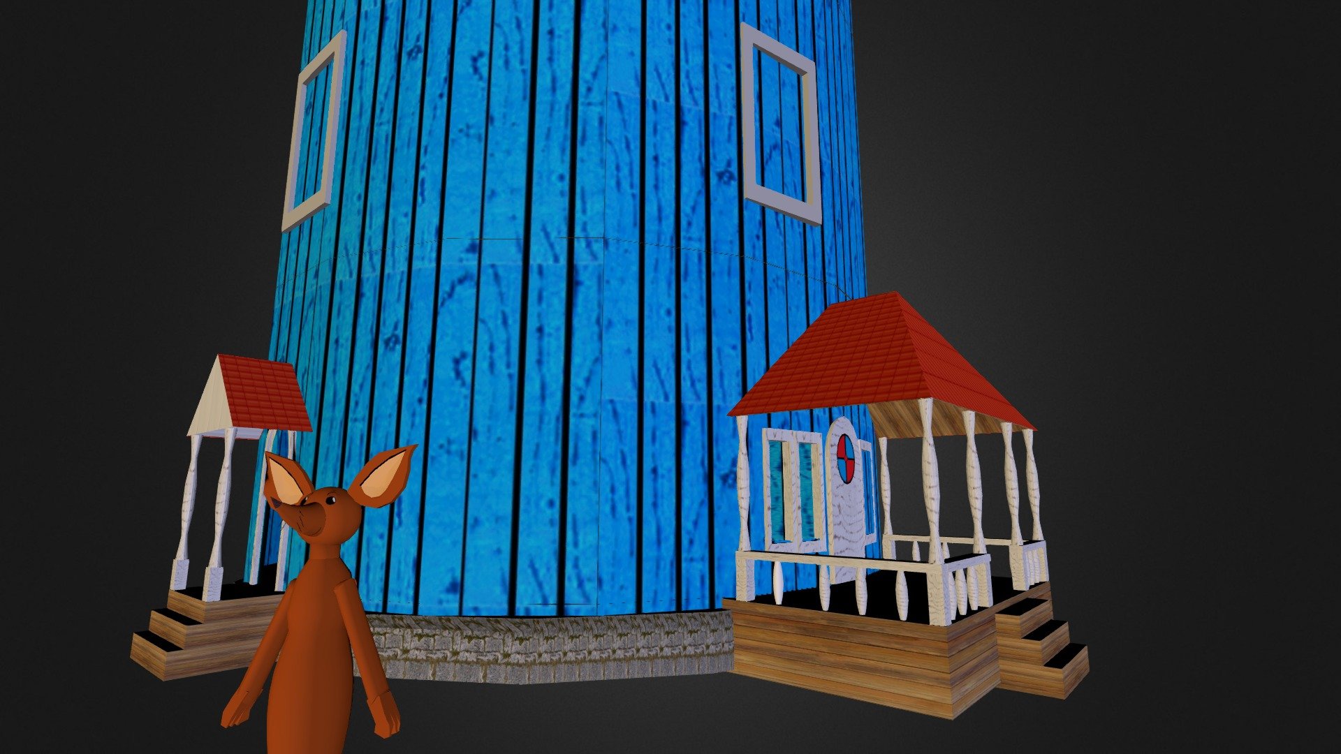 muumitalo - 3D model by Rambopappa [bfb4277] - Sketchfab