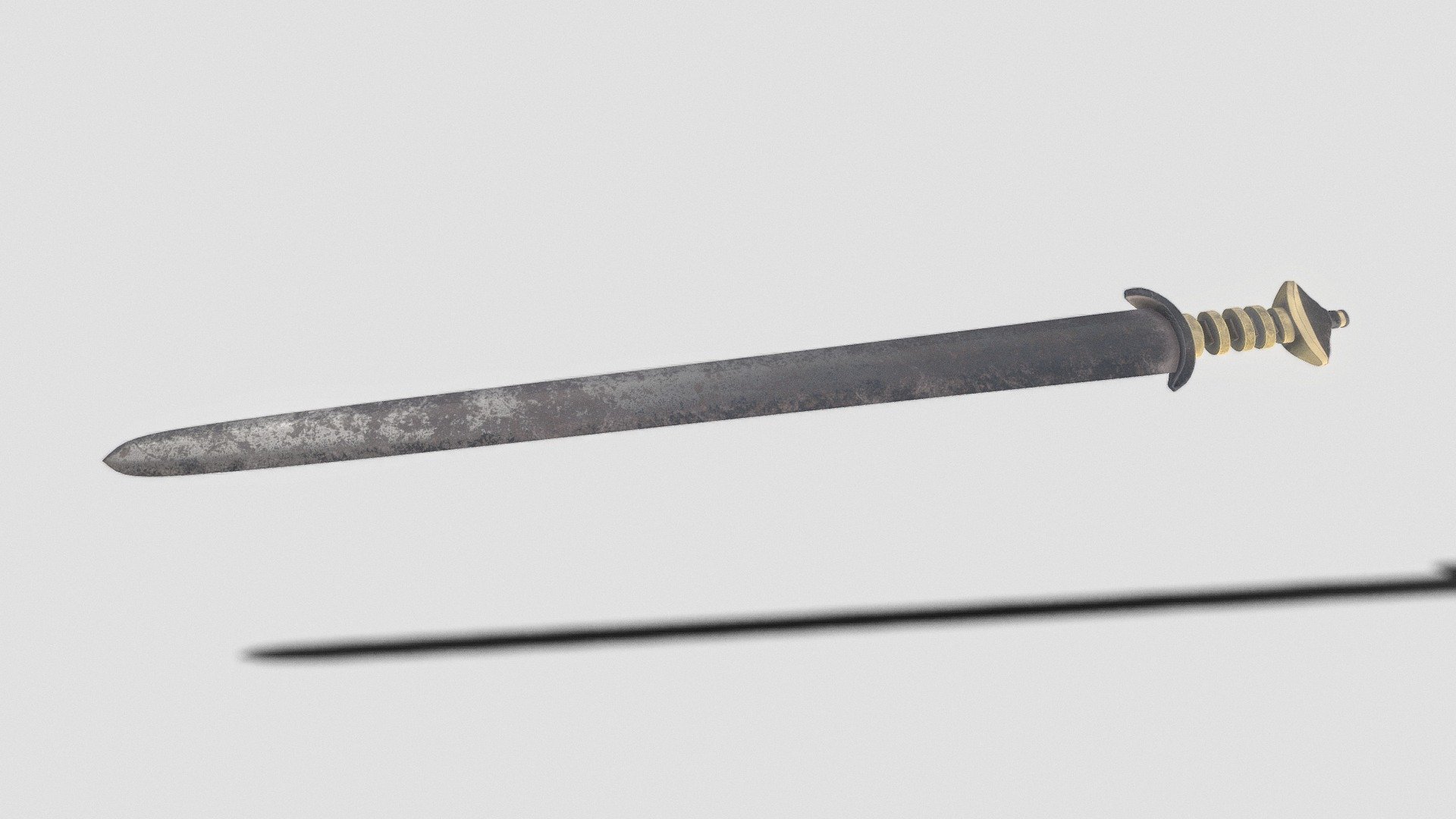Gilling Sword (Final Version) - 3D model by SupremeMeme ...